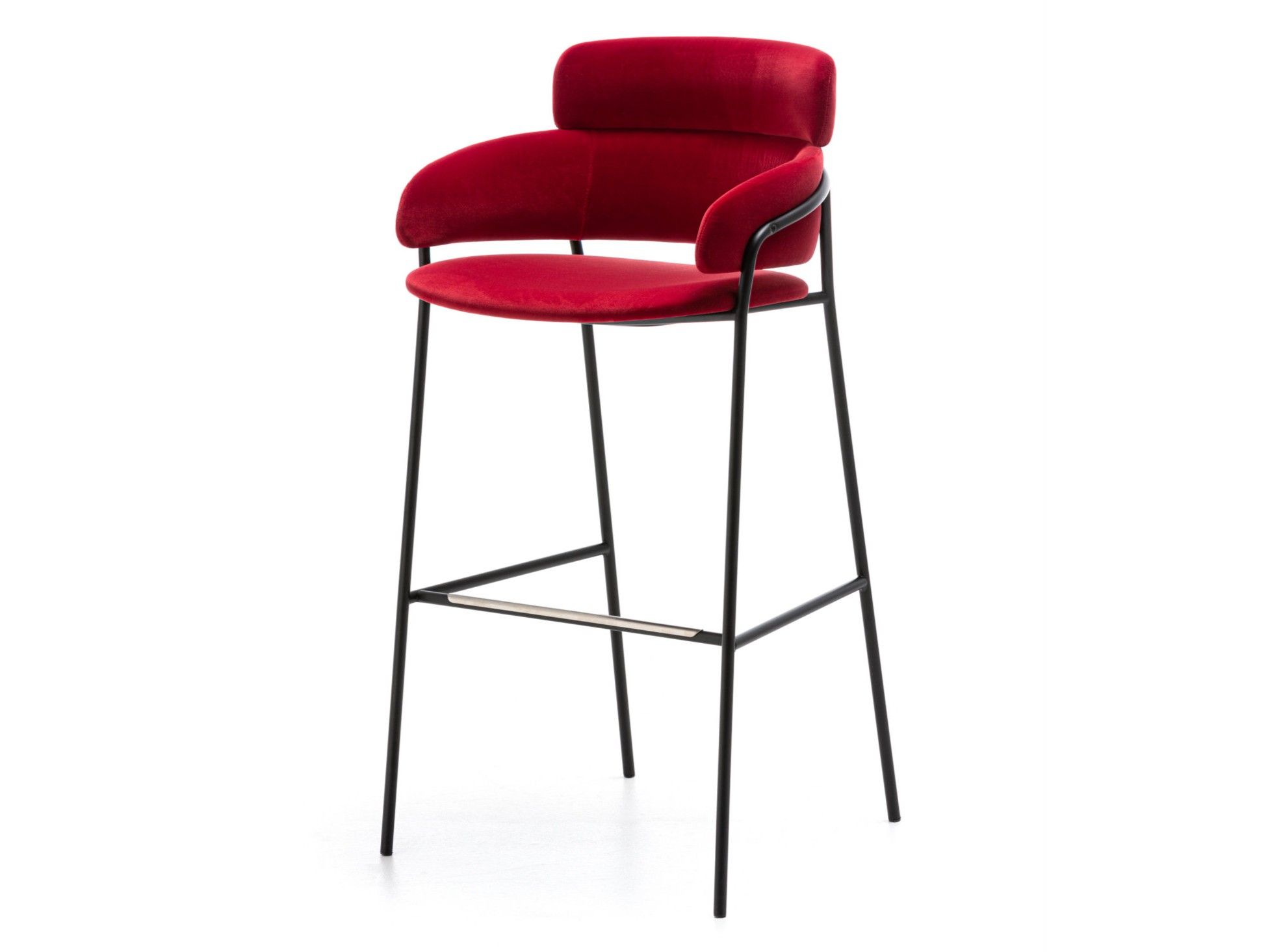 STRIKE ST | Fabric stool By arrmet