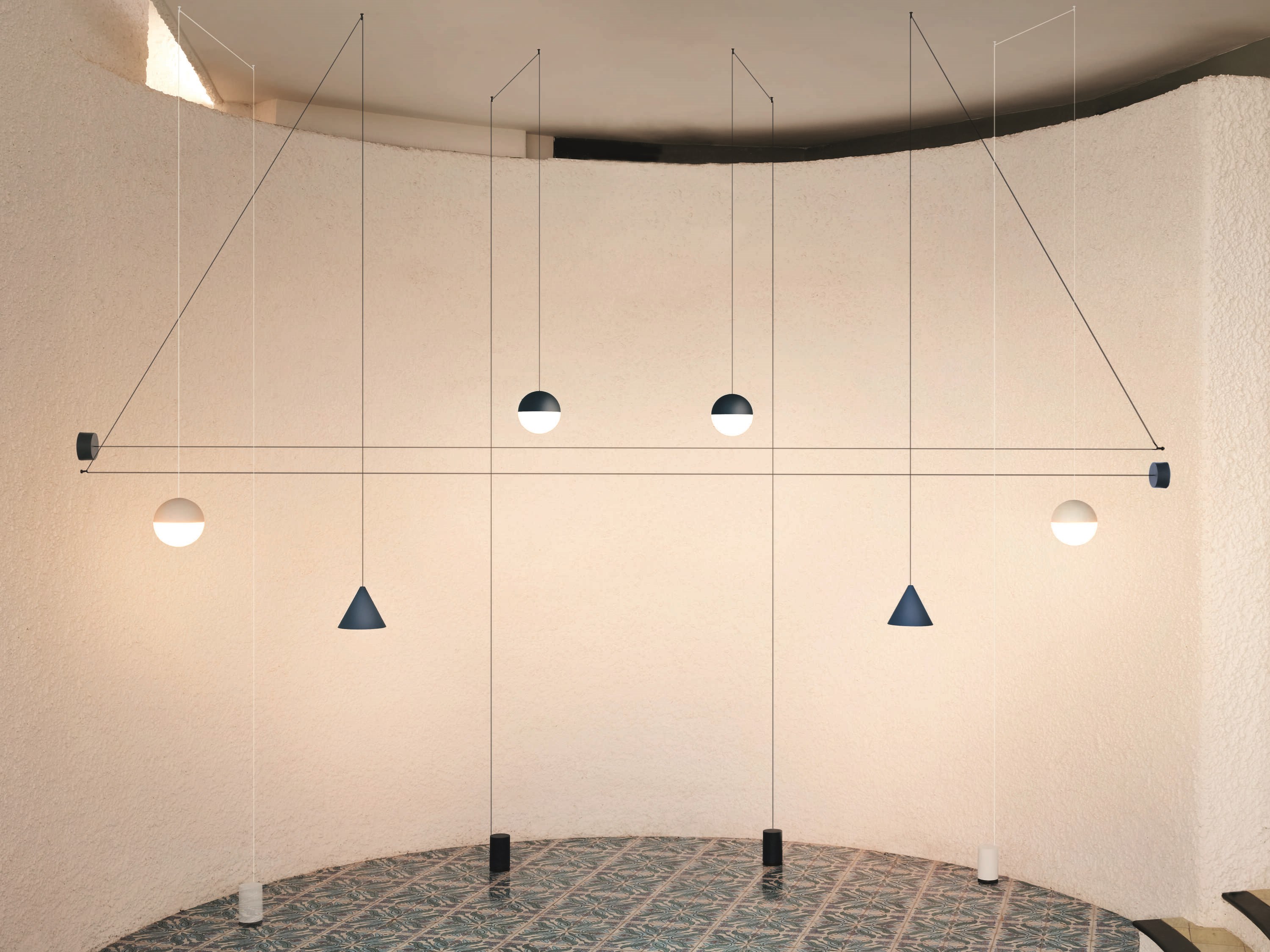 STRING LIGHT - CONE HEAD Pendant lamp By Flos | design Michael ...