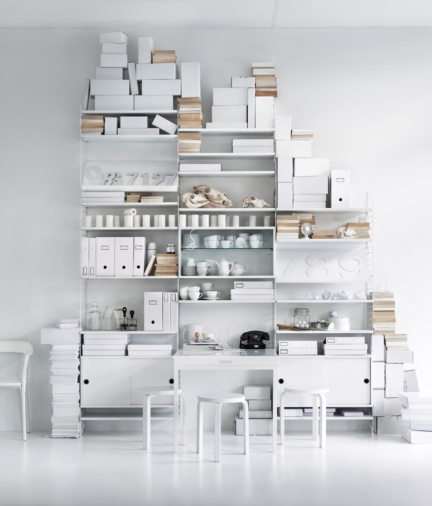 STRING® SYSTEM SHELVES Estante By String Furniture | design Nils ...