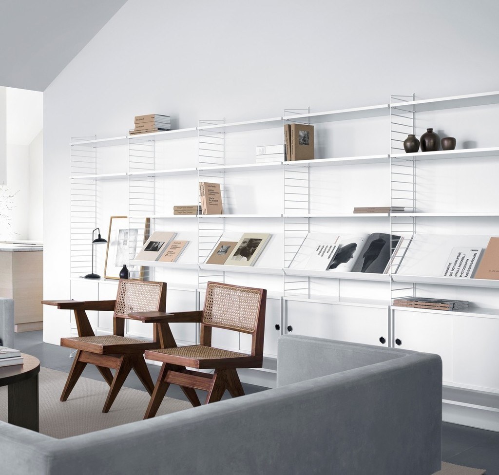 STRING® SYSTEM SHELVES Wall shelf By String Furniture | design Nils ...