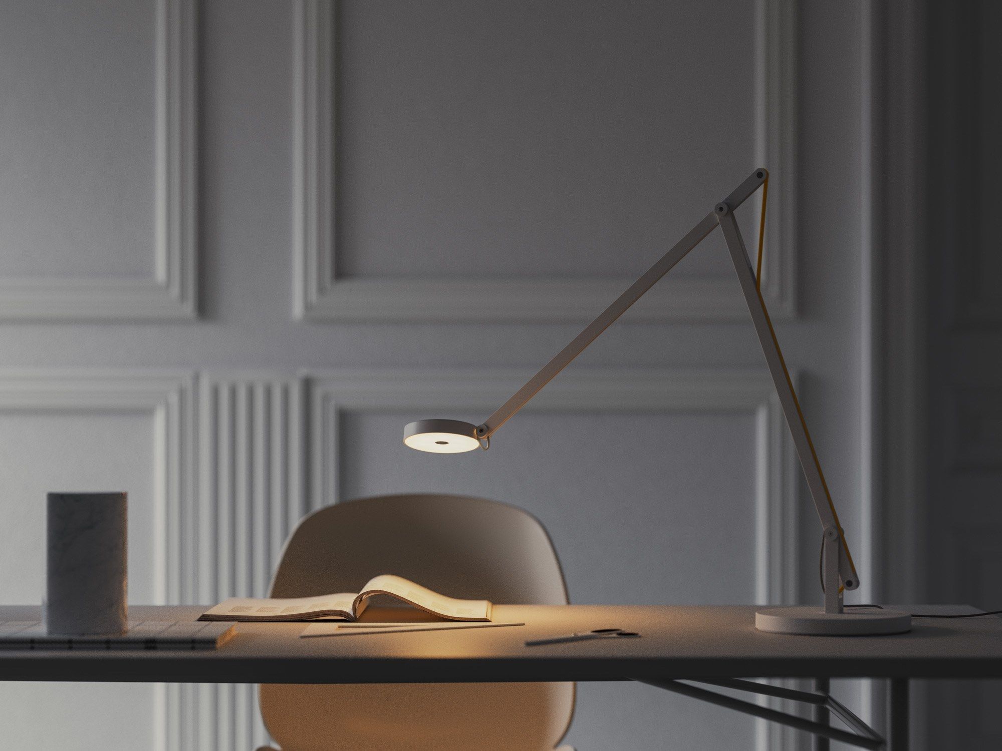 STRING LED aluminium desk lamp By Rotaliana | design Dante Donegani ...