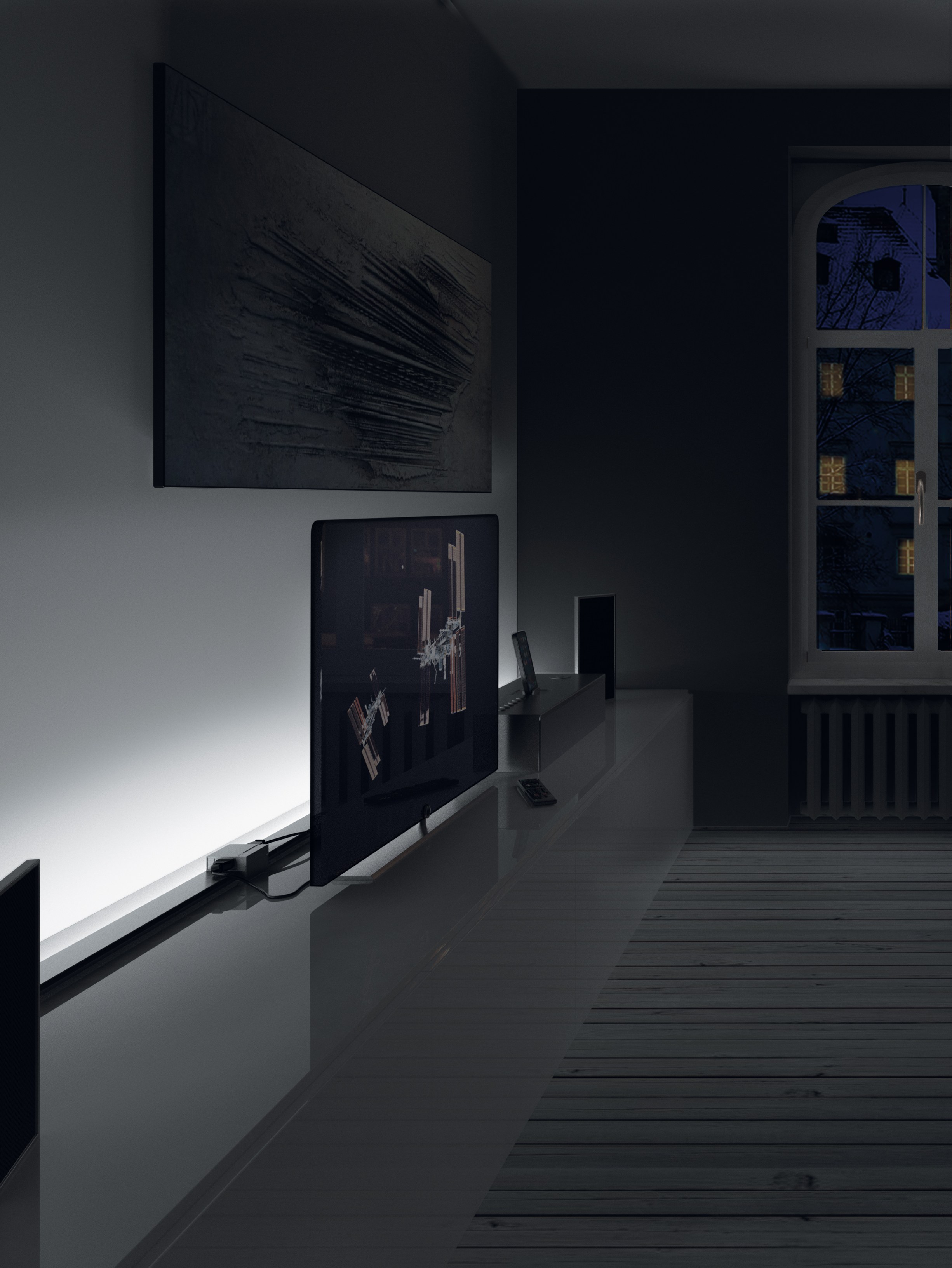 Illuminazione a binario con strip LED flessibile dimmerabile NODO STRIP ...