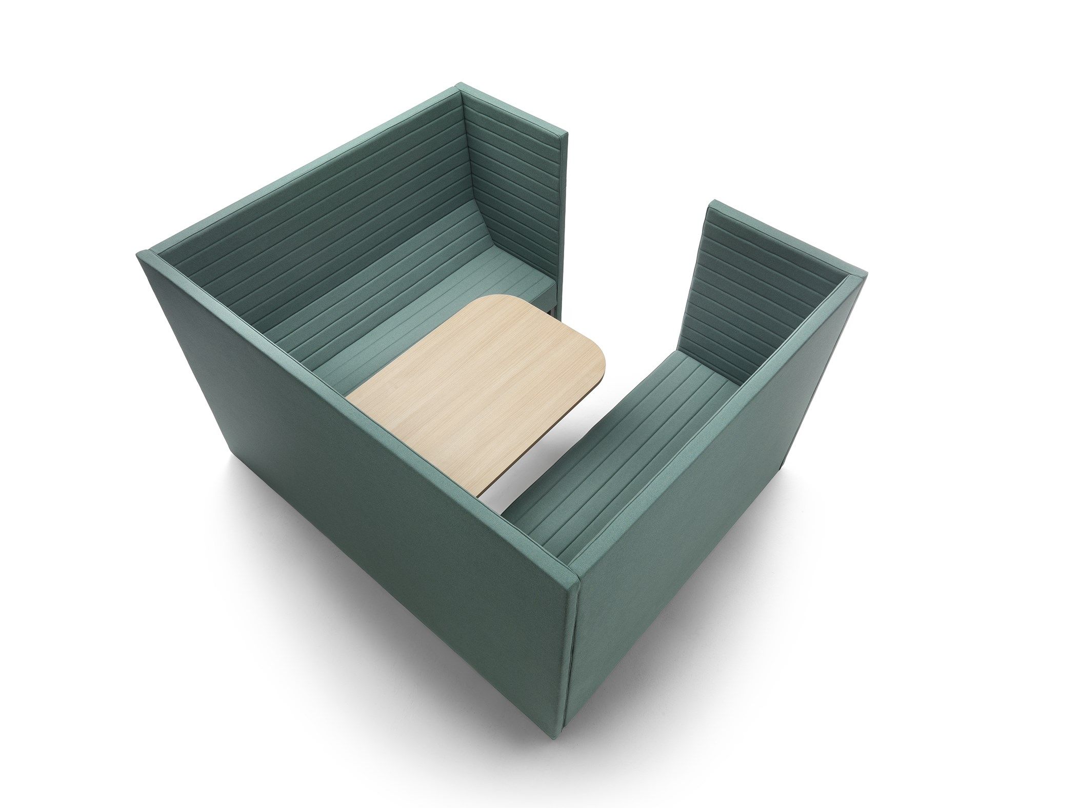 STRIPES BOX | Office booth By Marelli design Jérôme Gauthier