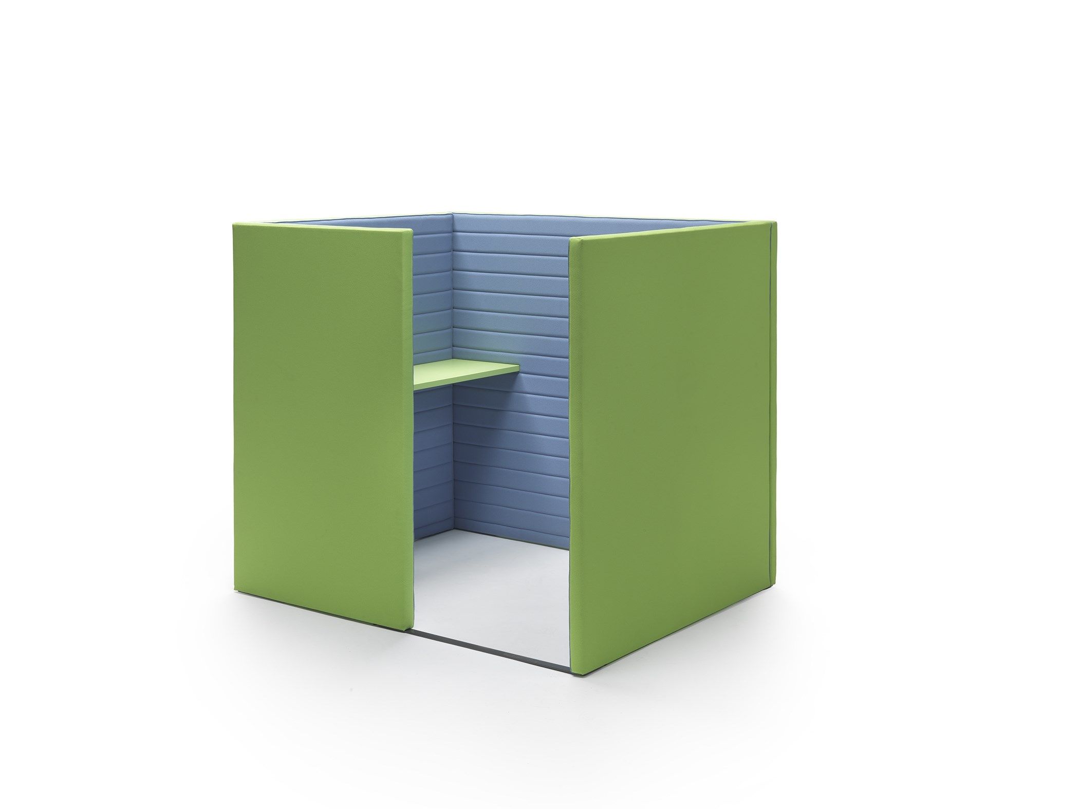 STRIPES BOX | Office booth By Marelli design Jérôme Gauthier