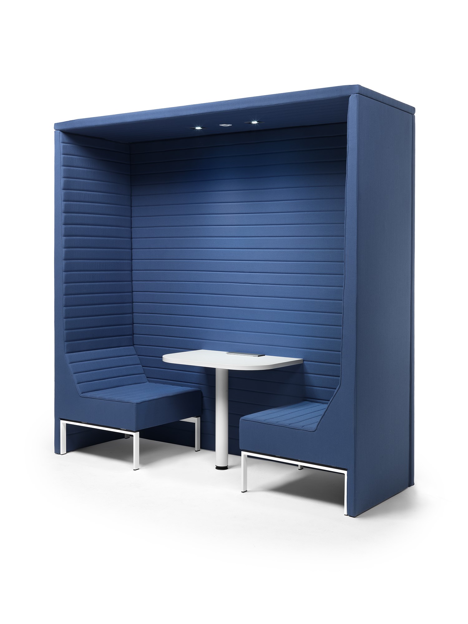 STRIPES BOX | Office booth Acoustic fabric meeting pod By Marelli ...
