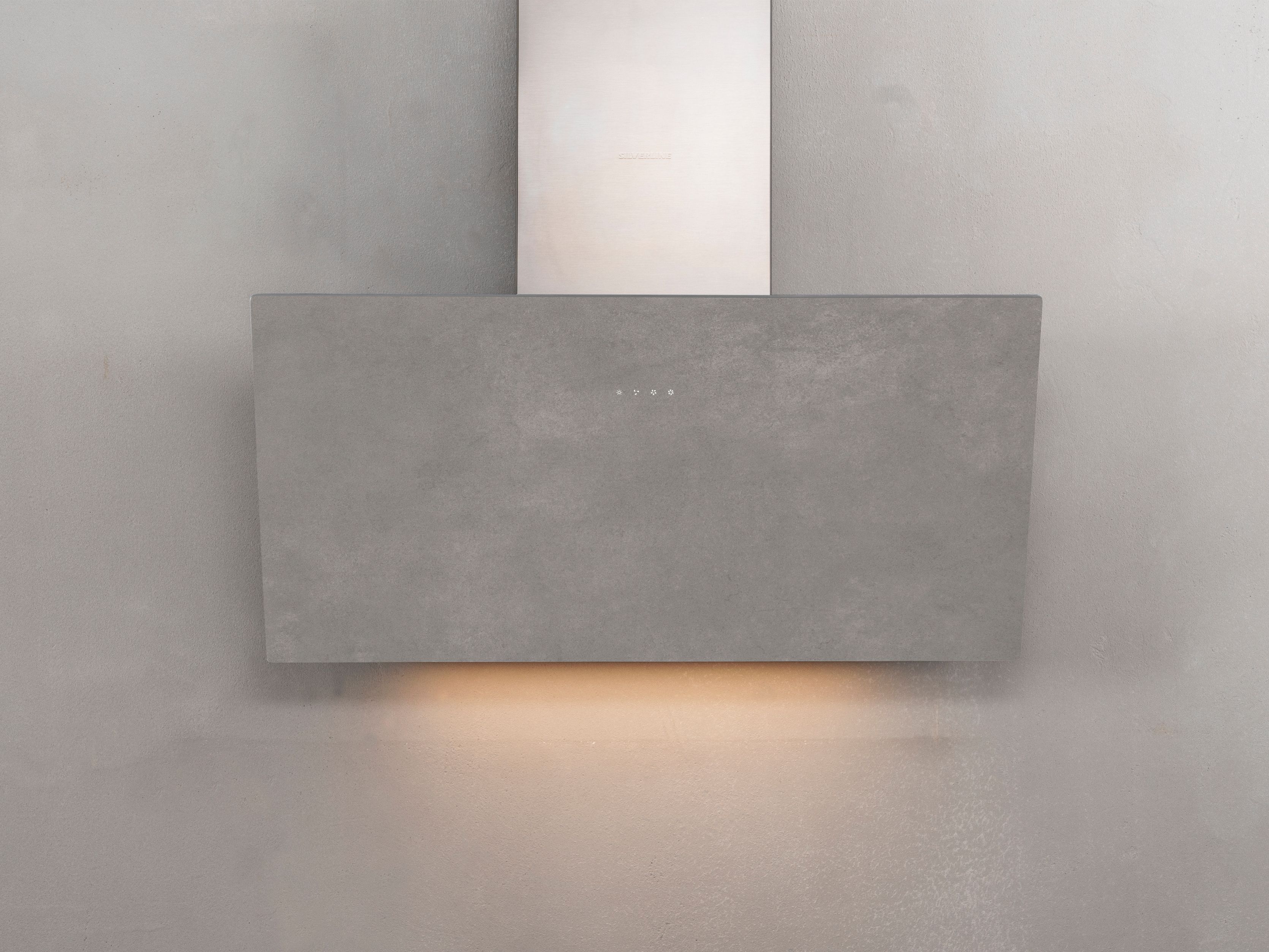 Wall-mounted cooker hood with touch controls 3474 STRONG By Silverline