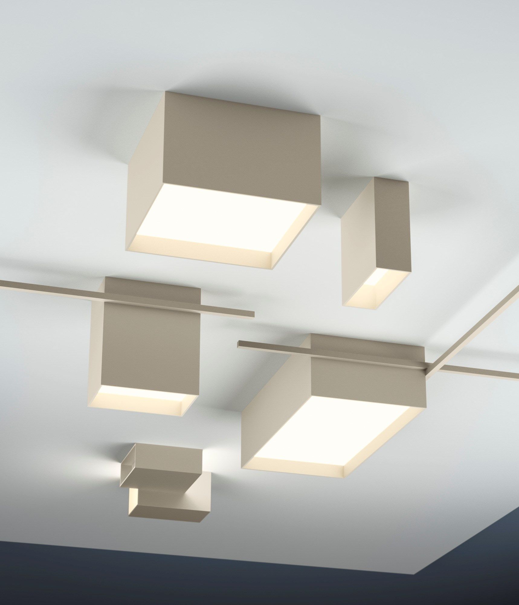 STRUCTURAL | Ceiling light By Vibia design Arik Levy