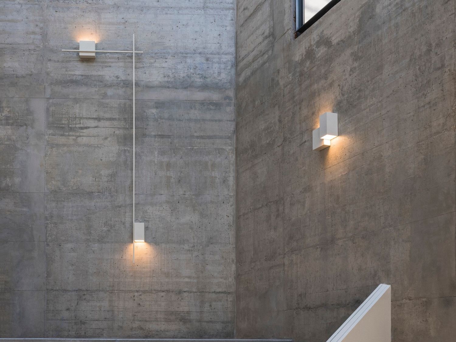 STRUCTURAL LED aluminium wall lamp By Vibia | design Arik Levy