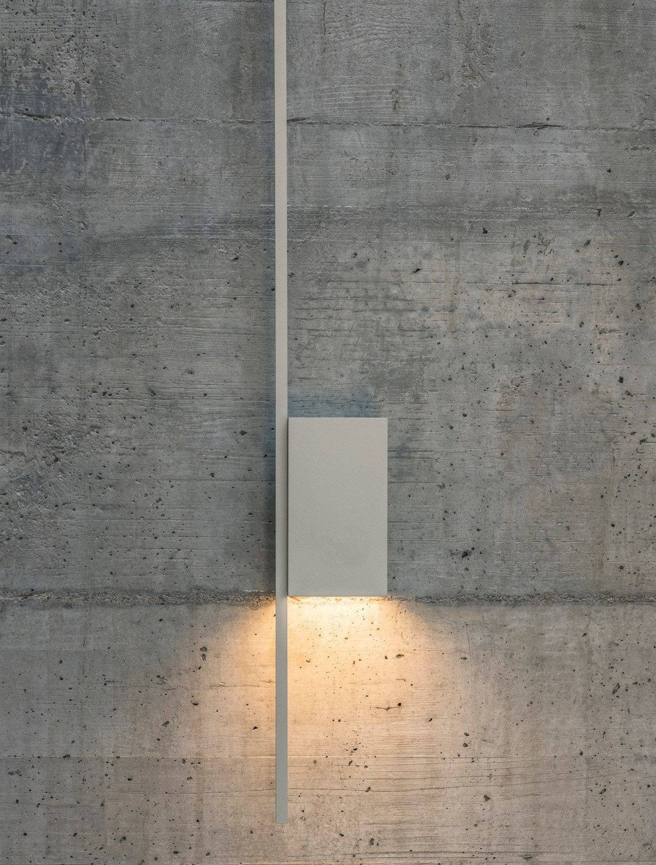 STRUCTURAL LED aluminium wall lamp By Vibia | design Arik Levy
