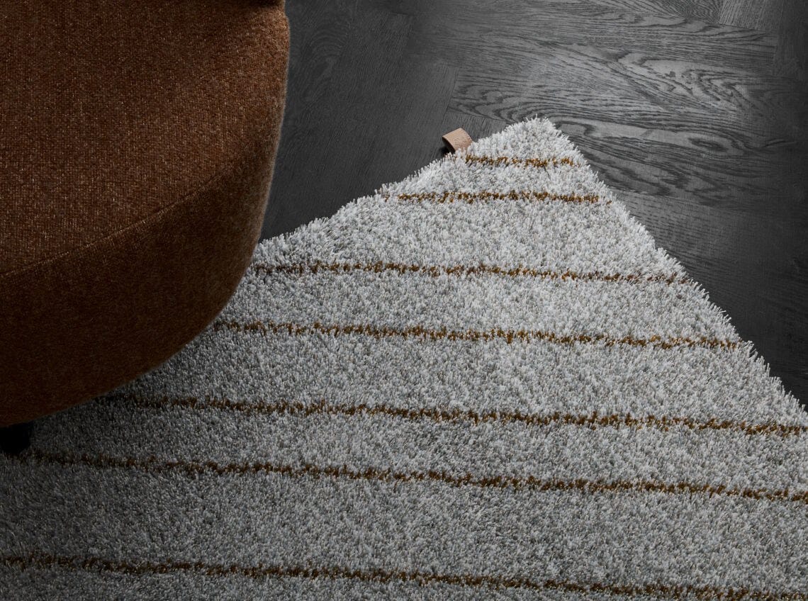 Handmade rectangular rug STUBB KATE By Kasthall