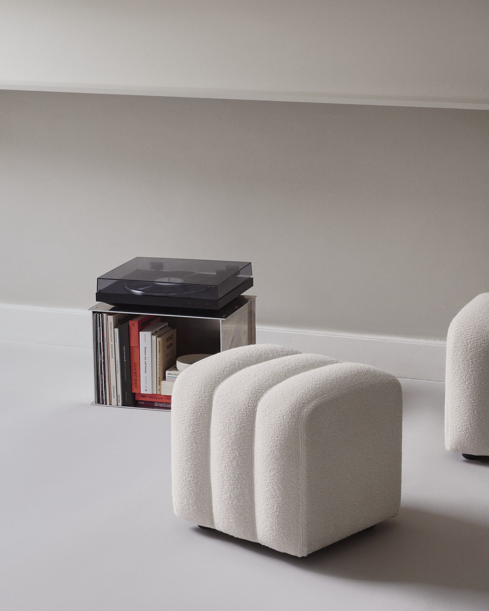 STUDIO Rectangular fabric pouf By NORR11