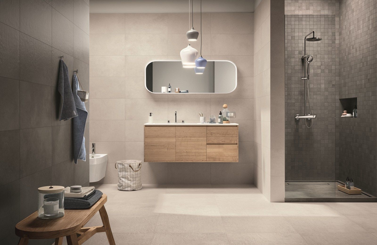 STUDIO Porcelain stoneware wall/floor tiles By Ragno