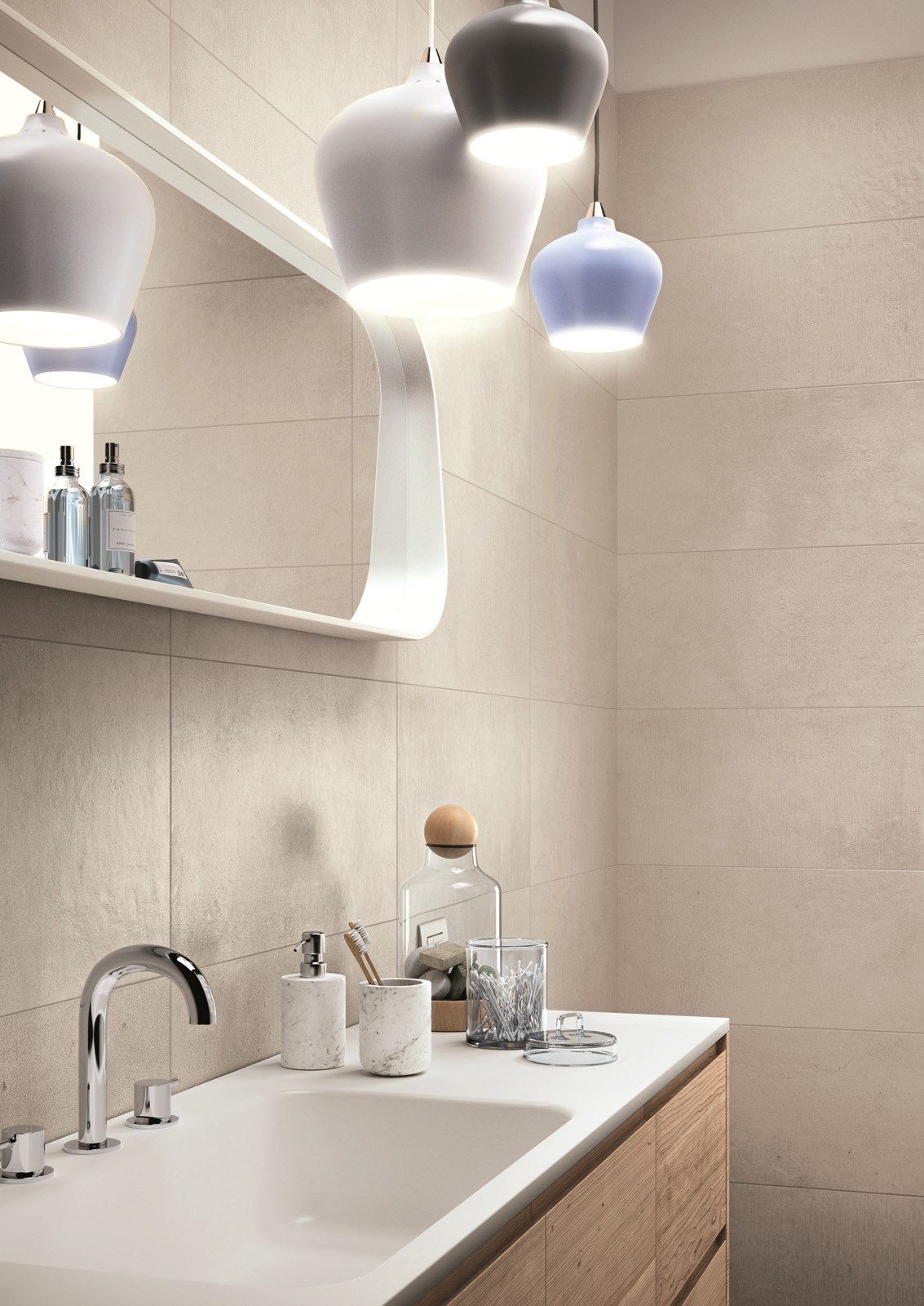 STUDIO Porcelain stoneware wall/floor tiles By Ragno