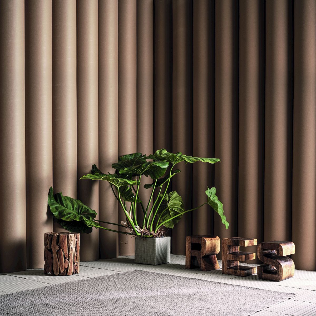 SUAR | Stool Suar Collection By Il Giardino di Legno