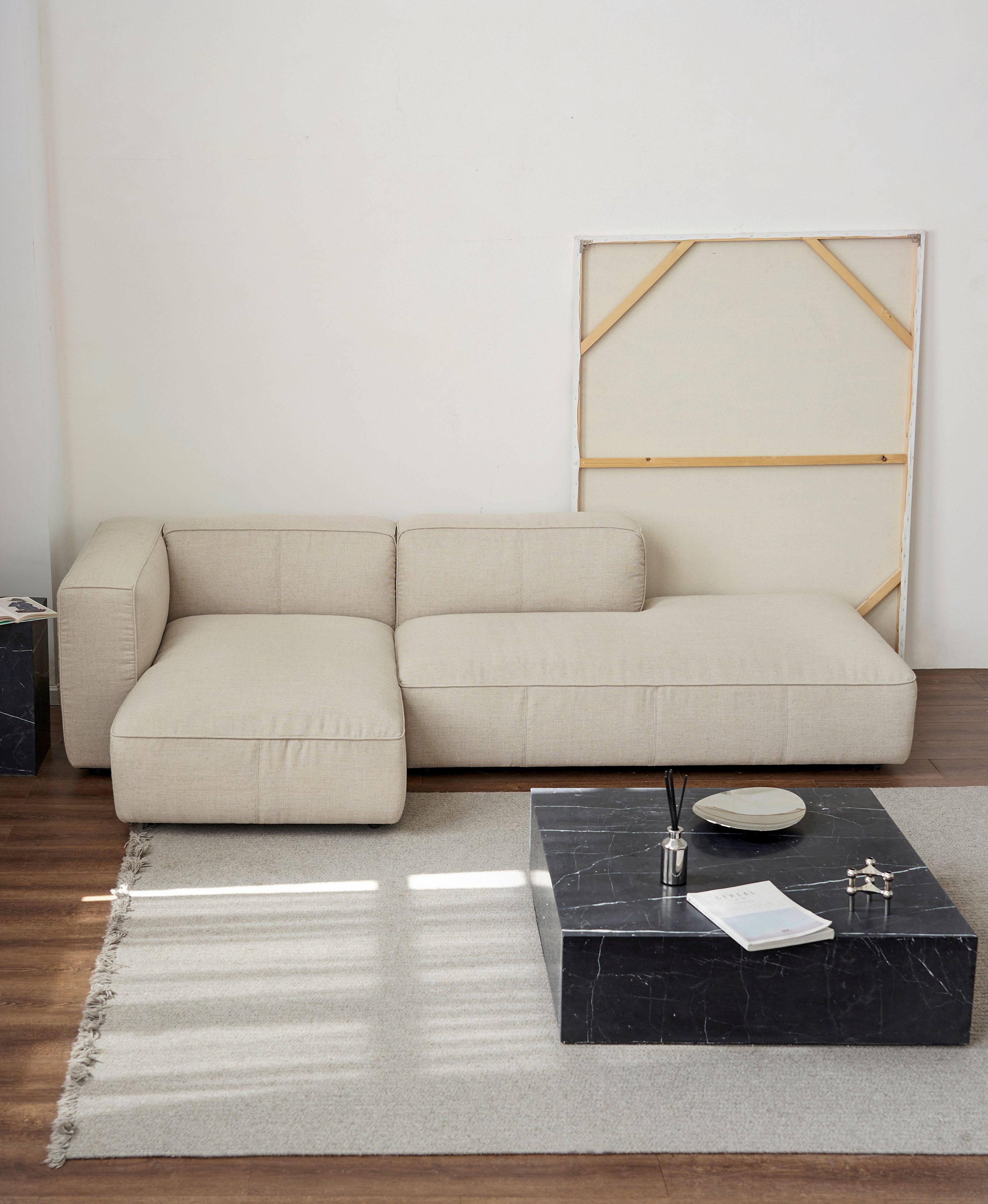SUGAR CUBES | Low coffee table Low square marble coffee table By grado ...