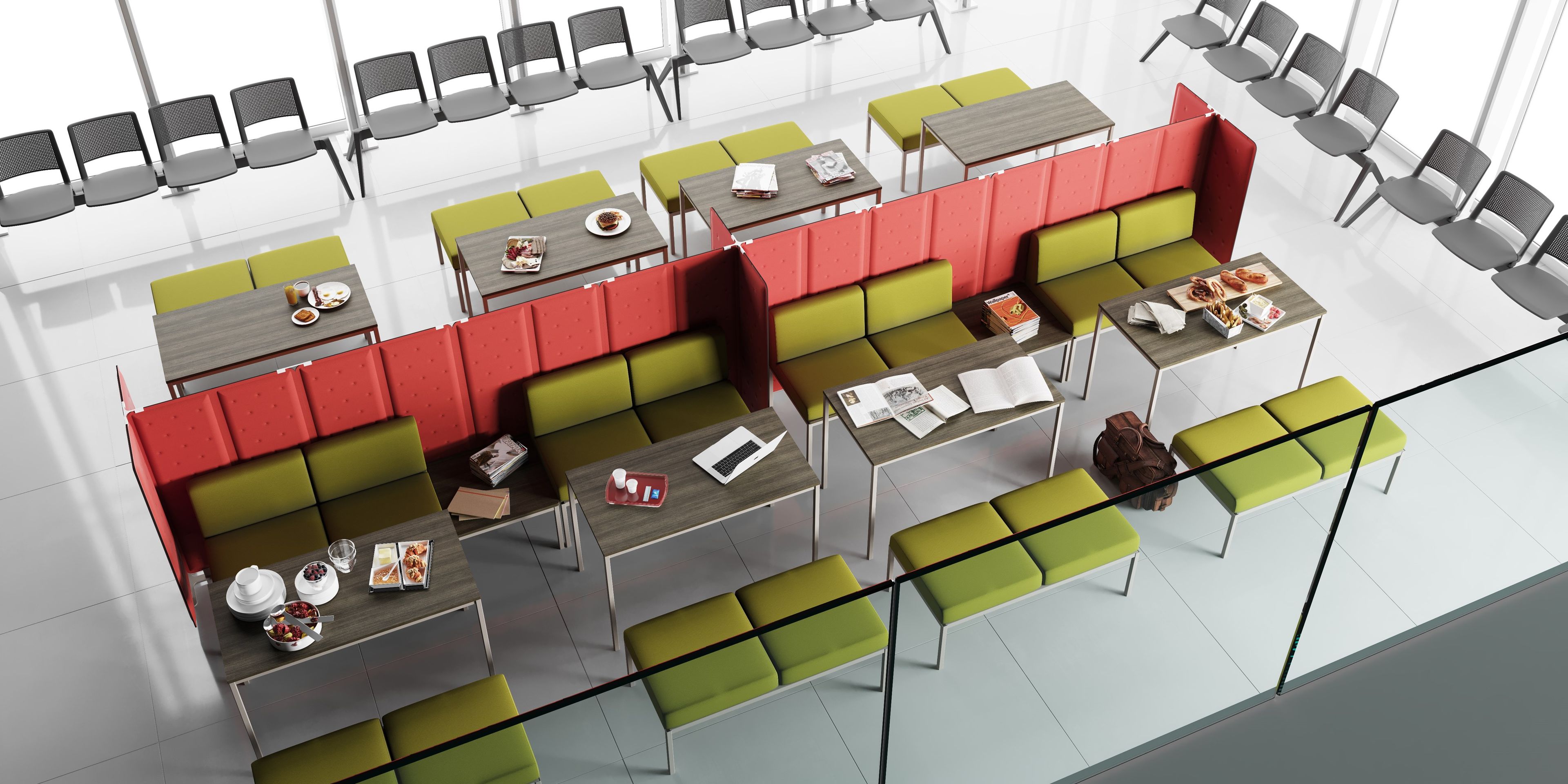 SUITE Rectangular writing desk By Steelbox by Metalway | design Roberto ...