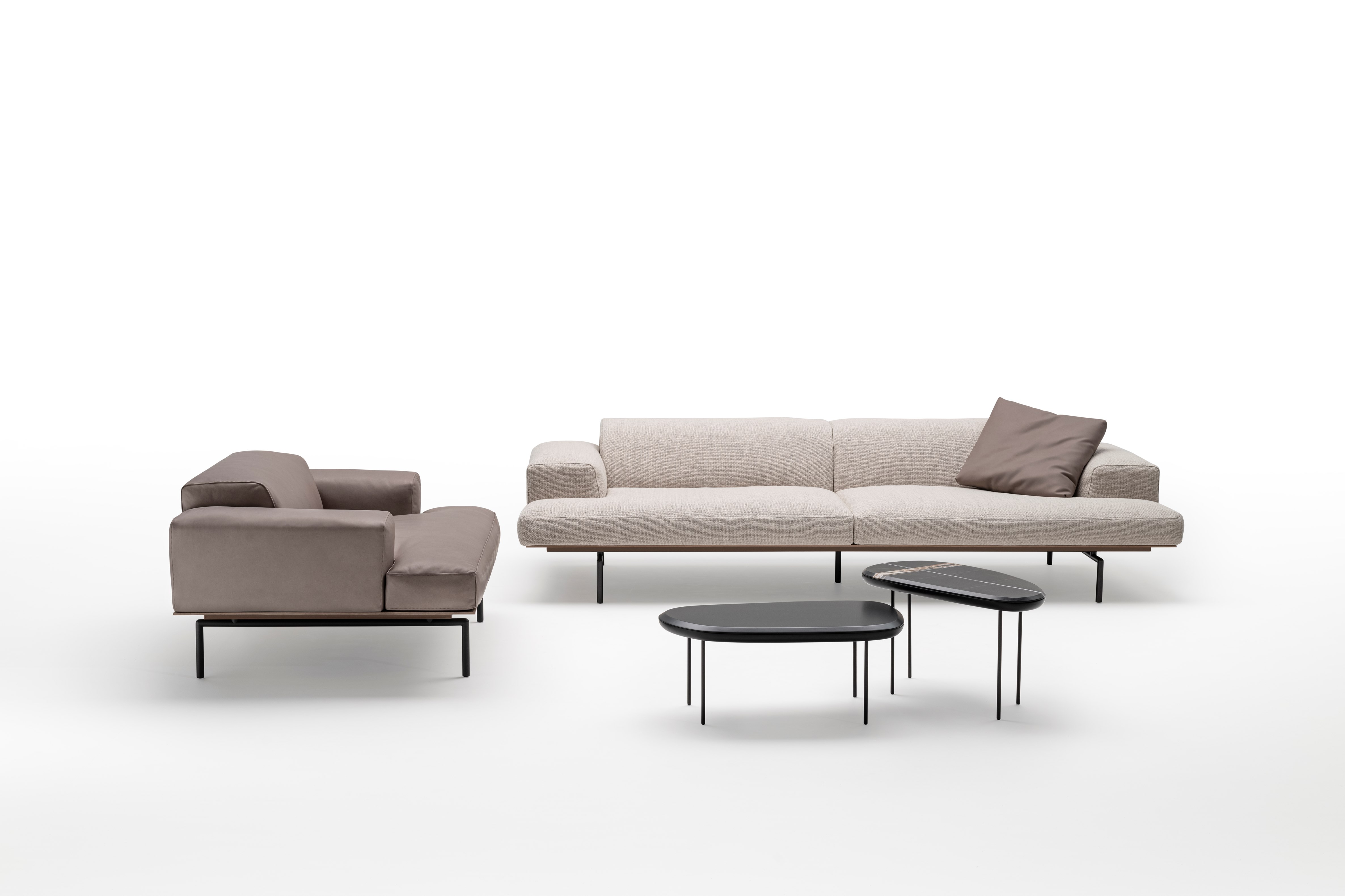 SUMO Fabric sofa By Living Divani | design Piero Lissoni