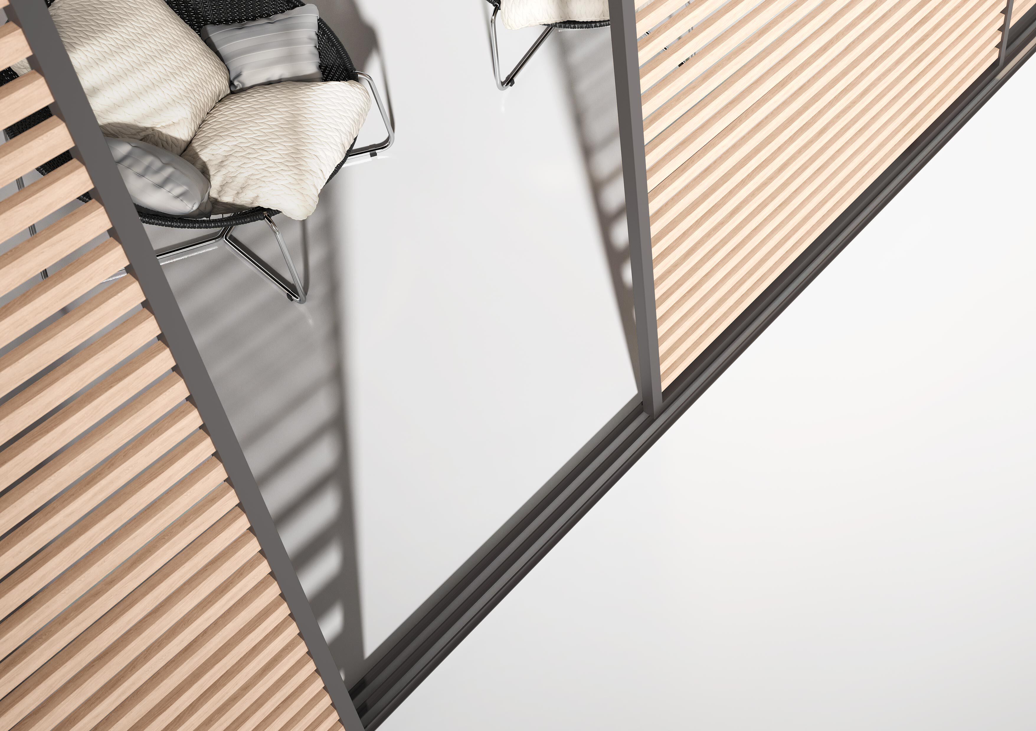 Frangisole orientabile in alluminio SUNSHADOW - SUNROOM - Edilportale