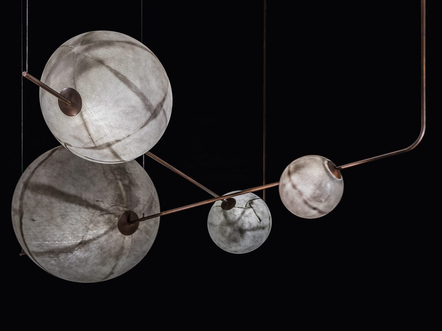LED fiberglass pendant lamp SUPER - ALL HORIZONTAL By Henge design ...