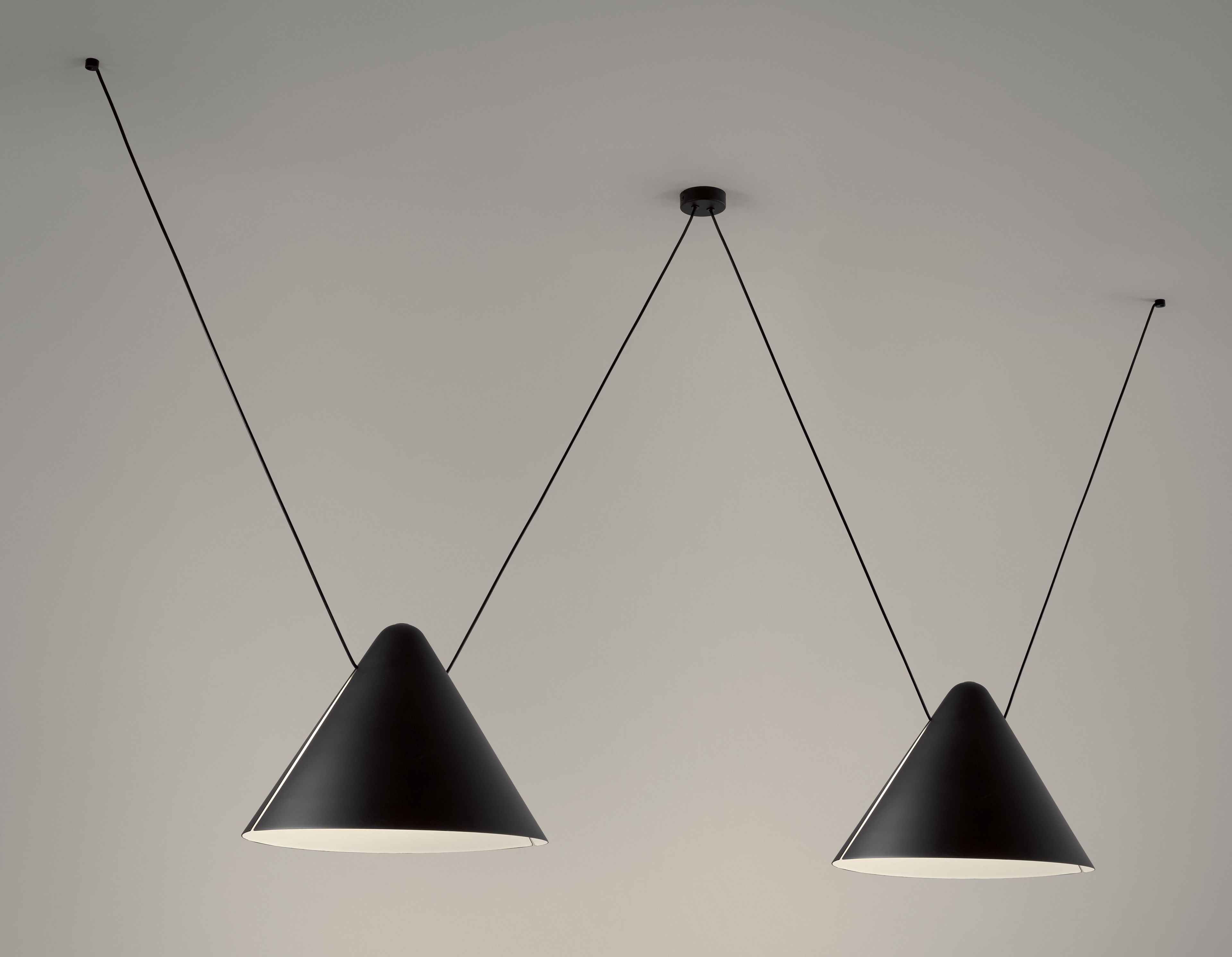 SUPER ATTIC | Aluminium pendant lamp Attic Collection By LEDS C4 design ...