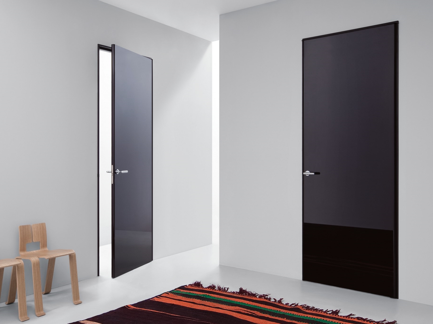 Hinged honeycomb door with concealed hinges SUPER By Lualdi design ...