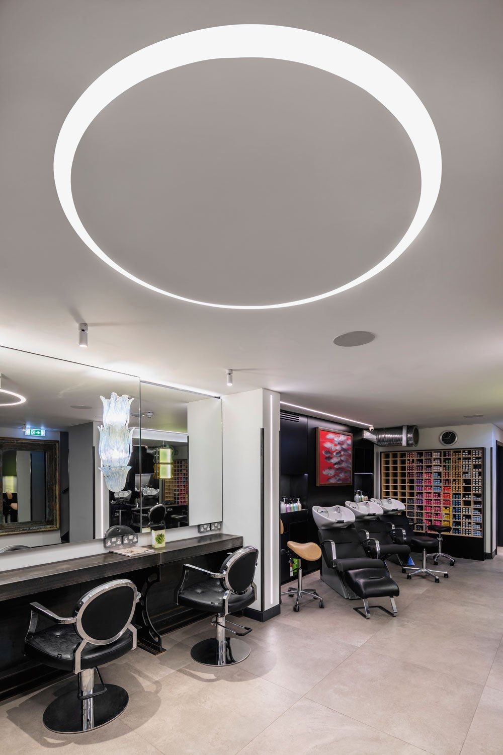 SUPER-OH TRIMLESS ceiling lamp By Delta Light