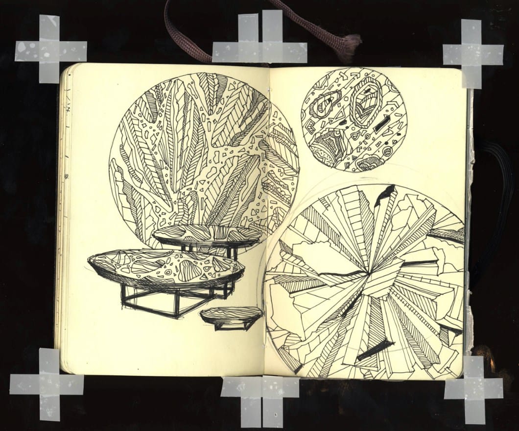 Round rug SUPER ROUND Signature Collection By cc-tapis design Bethan ...