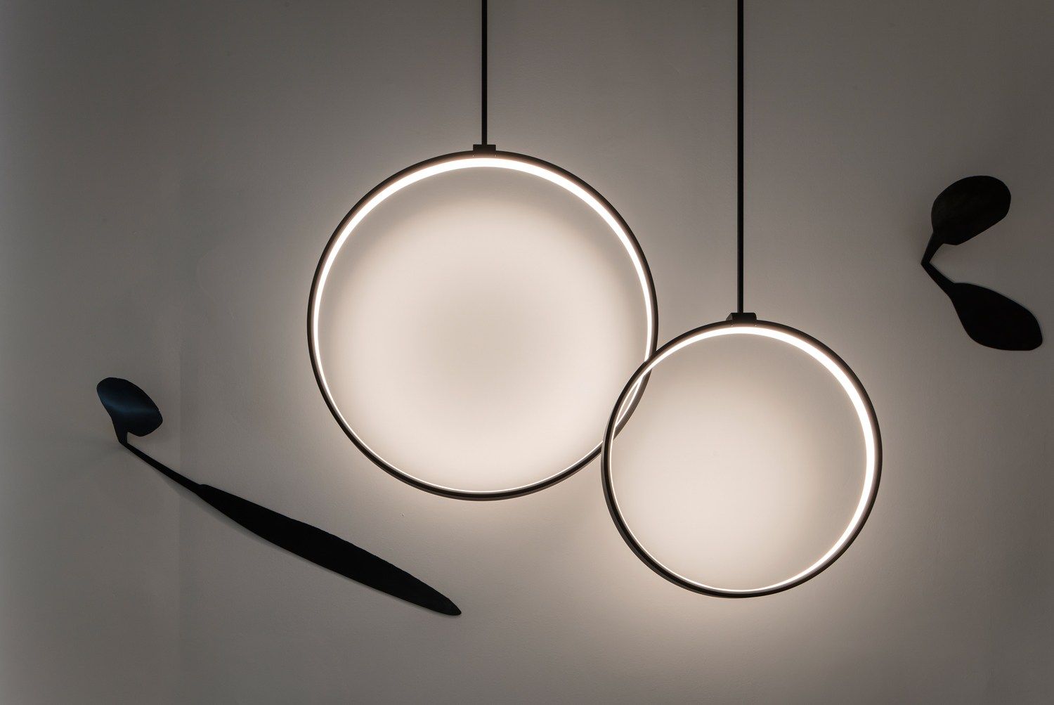 LED ceiling lamp SUPERLOOP VR SBL Superloop Collection By Delta Light