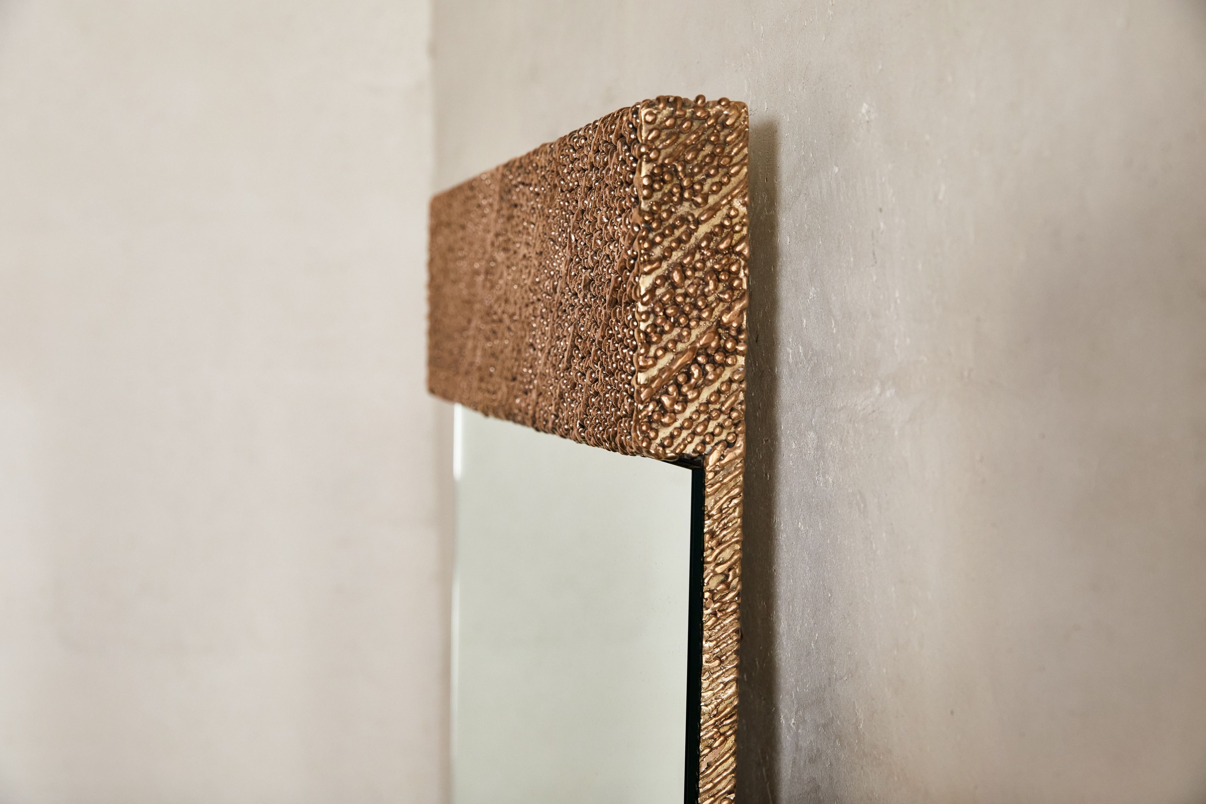 SUPERLUXE BALTHUS Framed mirror By Kelly Wearstler