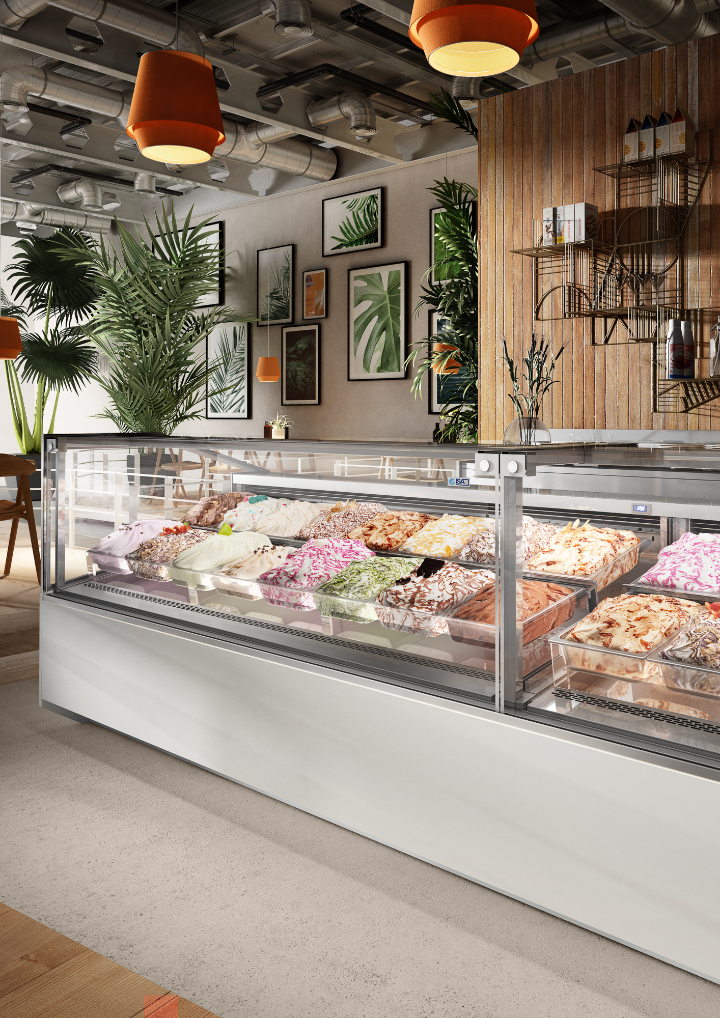 SUPERSHOW | Ice cream Refrigerated display cabinet By ISA