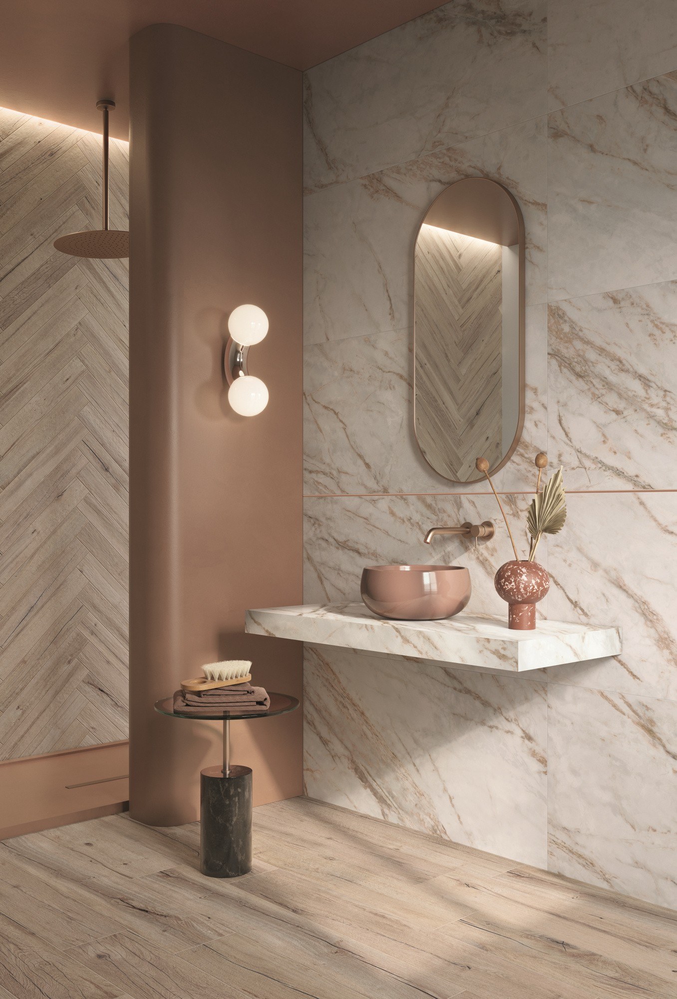 SUPREME TREASURE Porcelain stoneware wall/floor tiles By ABK Group