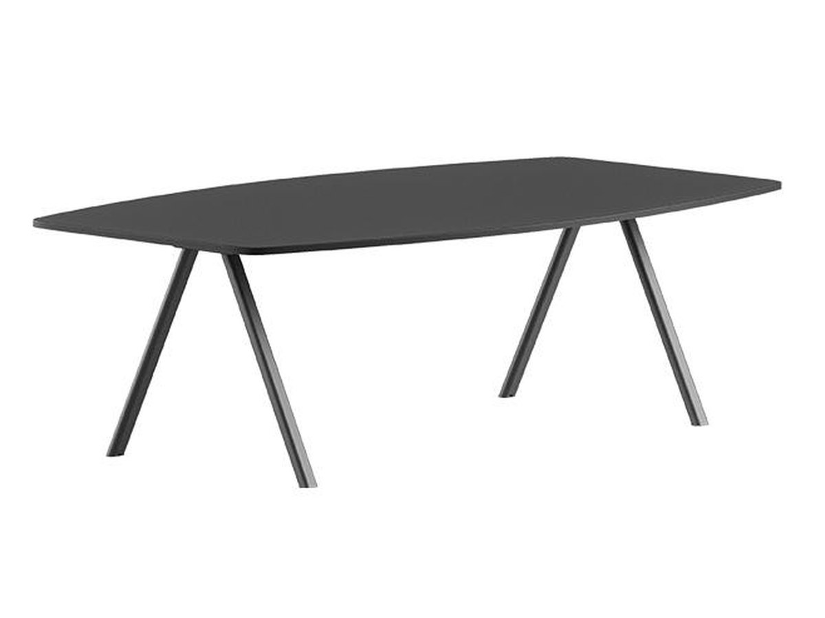 SURFY HUB OVAL Oval laminate table By GABER | design Eurolinea