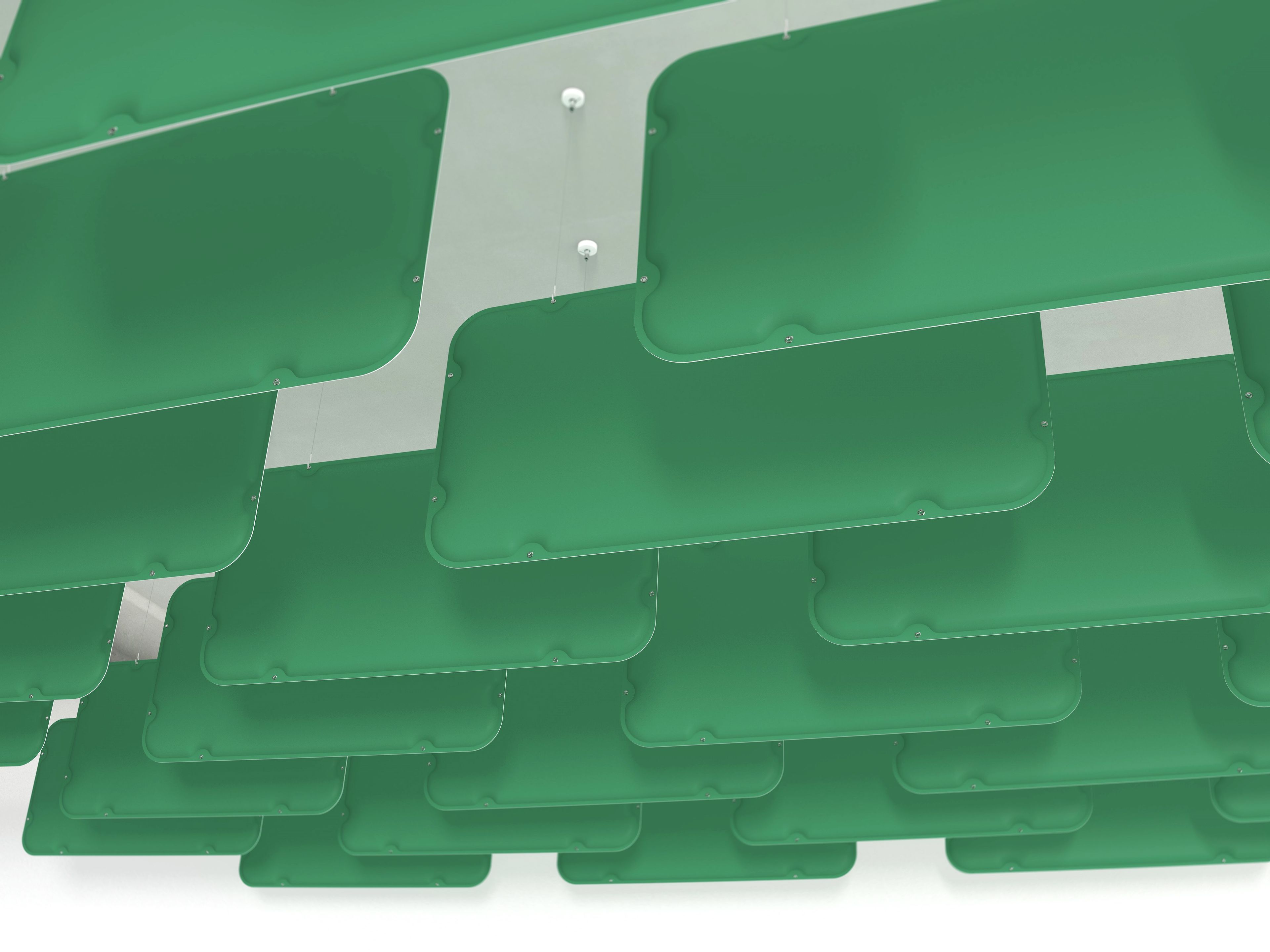 SUSPENDED BAFFLE VMT 3D PET acoustic baffles By Vicoustic