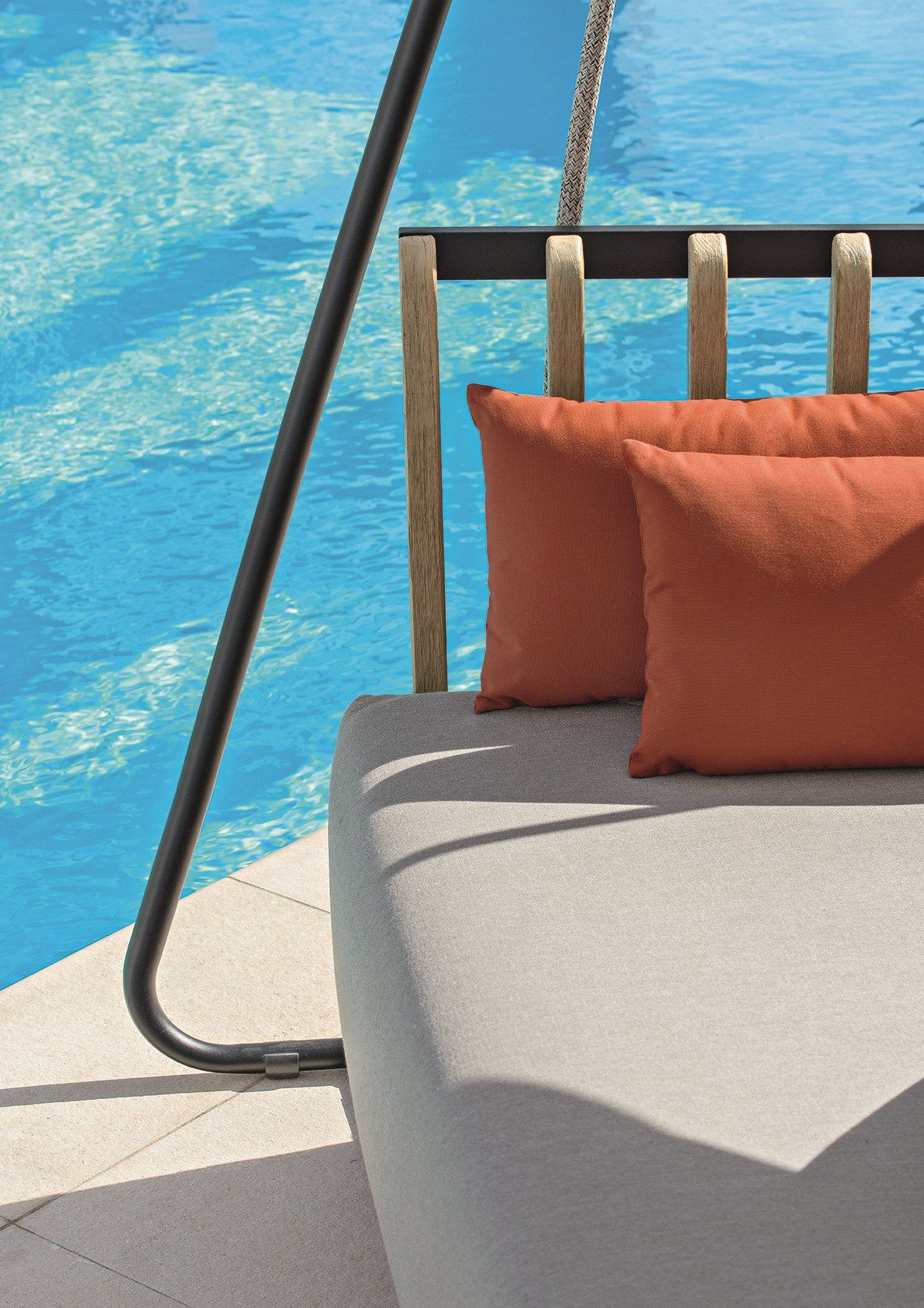 SWING | Garden swing seat By Ethimo design Patrick Norguet