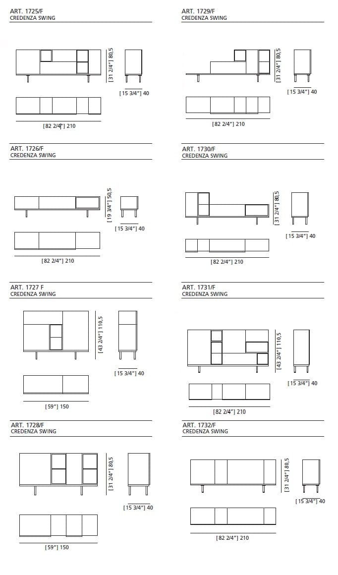 SWING | Sideboard By Morelato