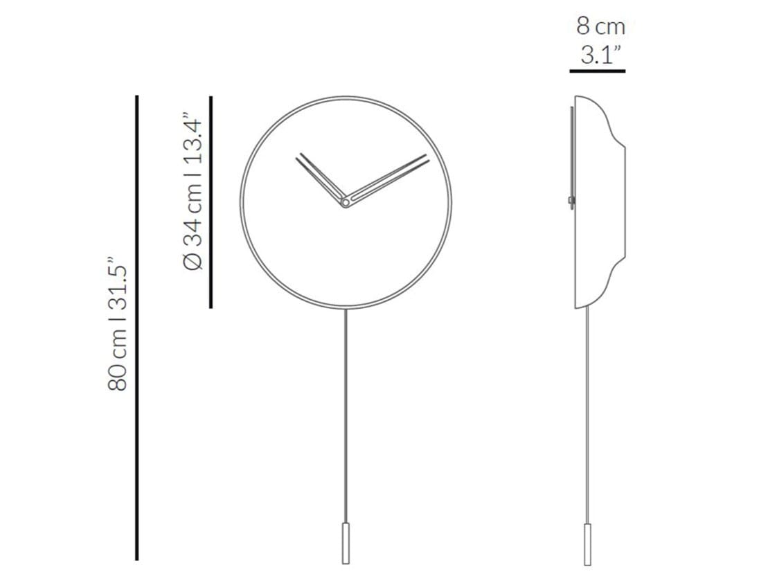 SWING clock By nomon