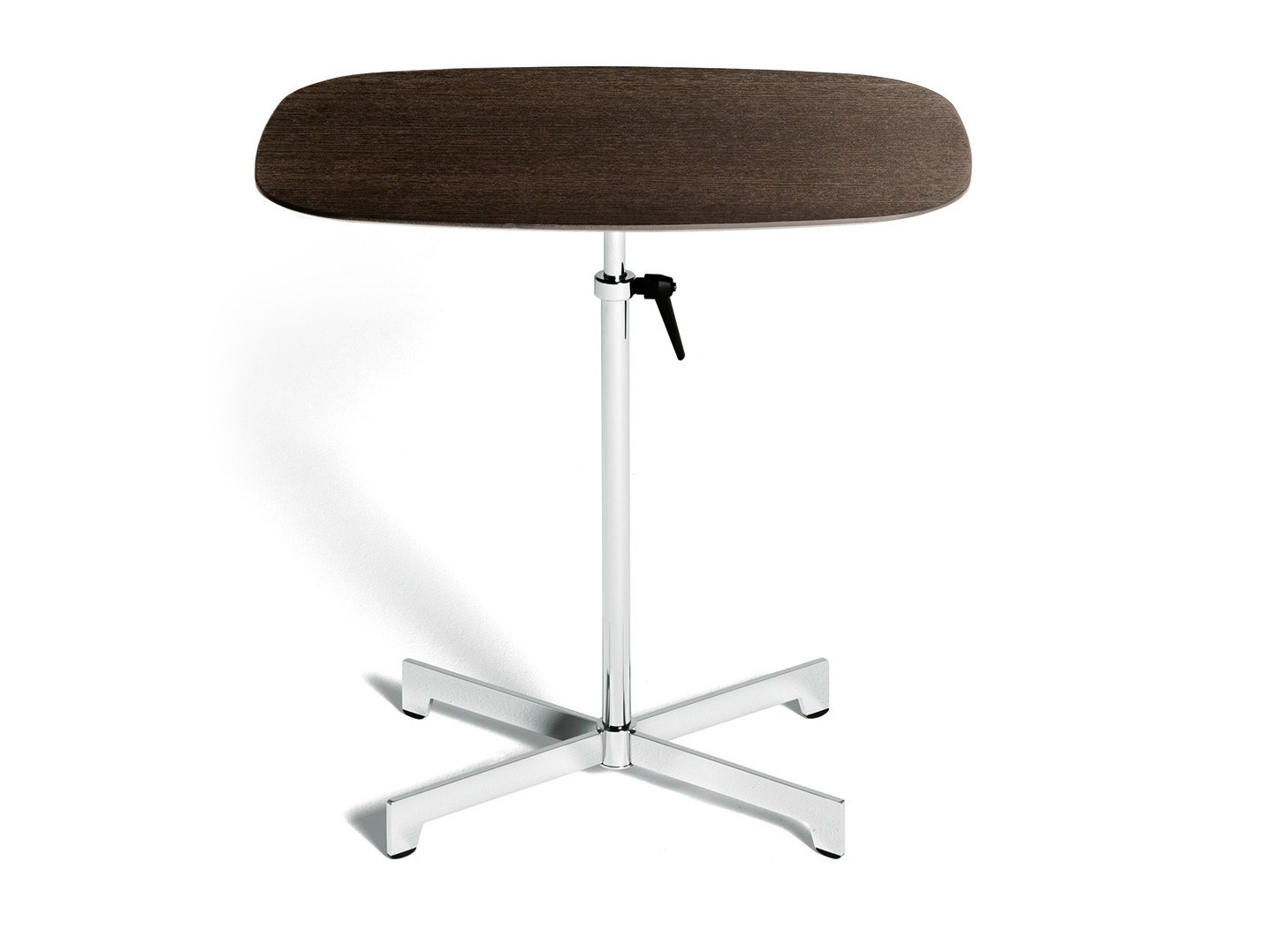Extending steel and wood coffee table with 4-star base SWISS 17 By DE ...