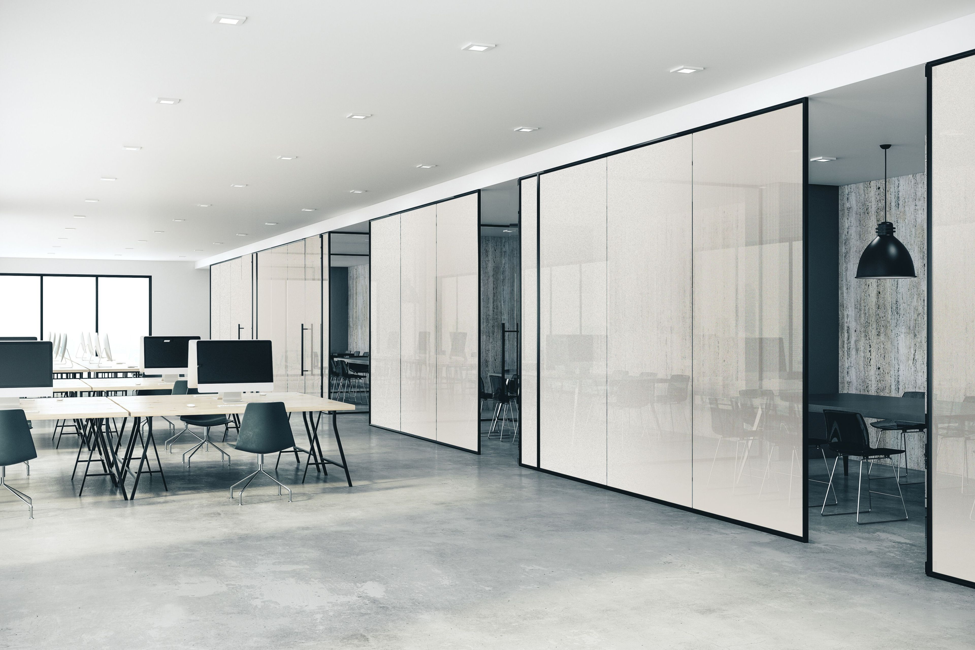 SAATIstyle® StructureAL Striped metalized mesh for interior ...