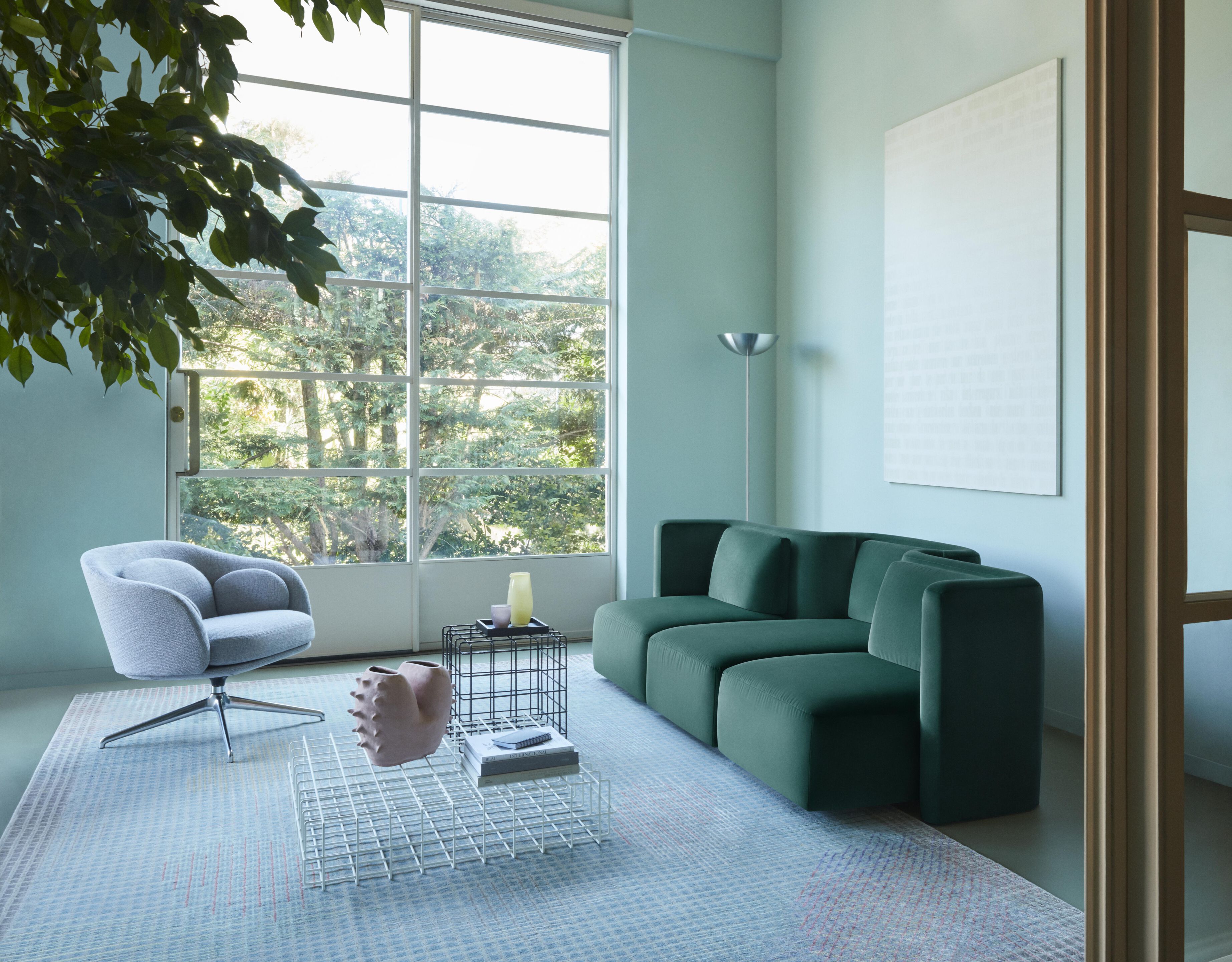 GALA Modular fabric sofa By Saba Italia | design Cristina Celestino