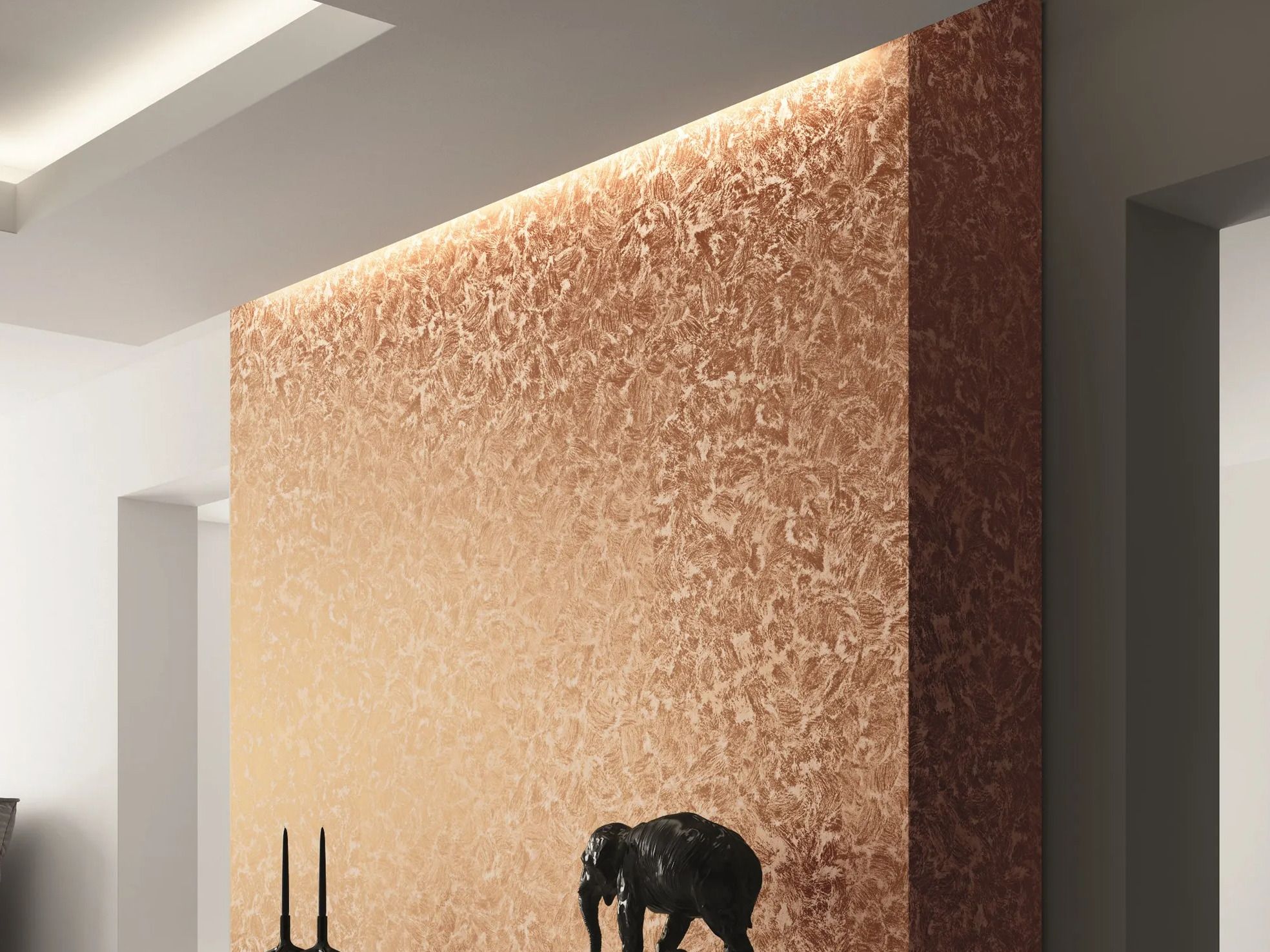 LUNANUOVA Water-based decorative paint with shimmer effect By San Marco