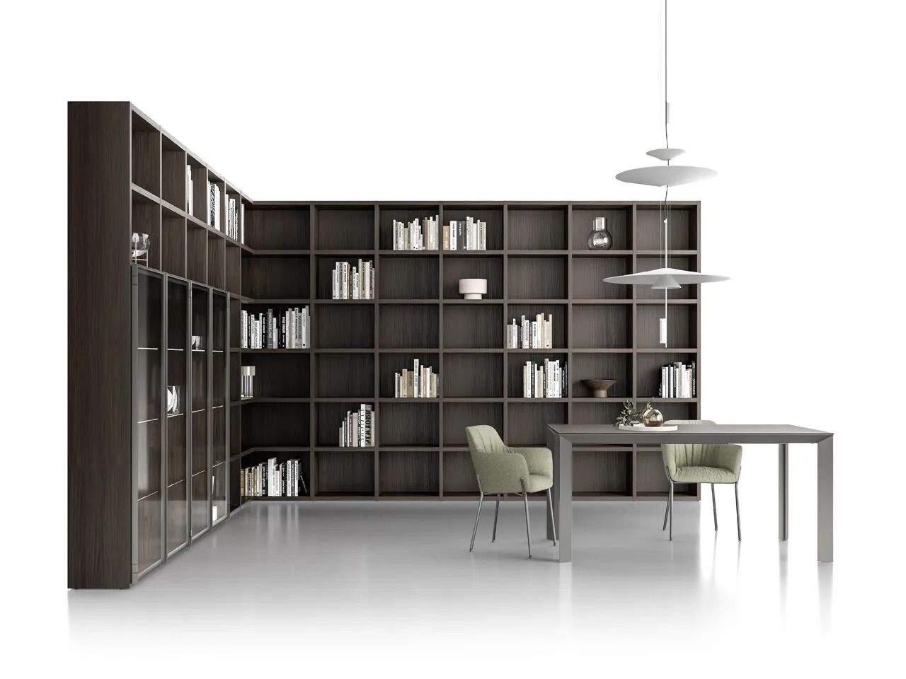 LUXURY Bookcase By Santalucia Mobili
