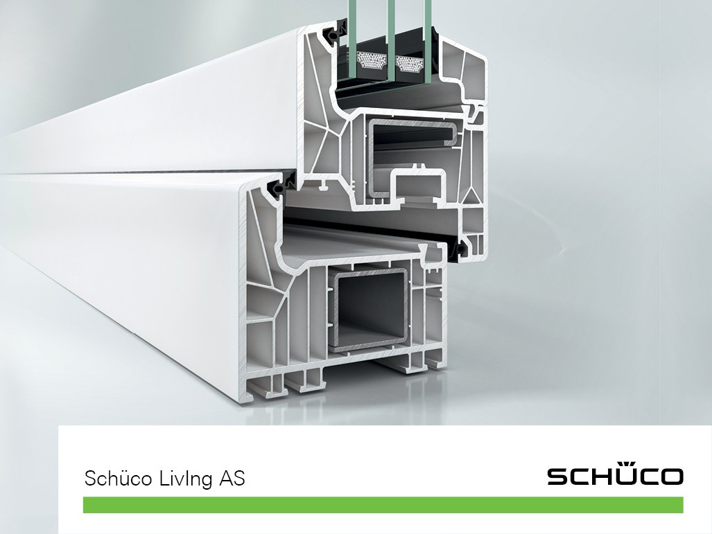 PVC window Schüco LivIng By Schüco PWS Italia