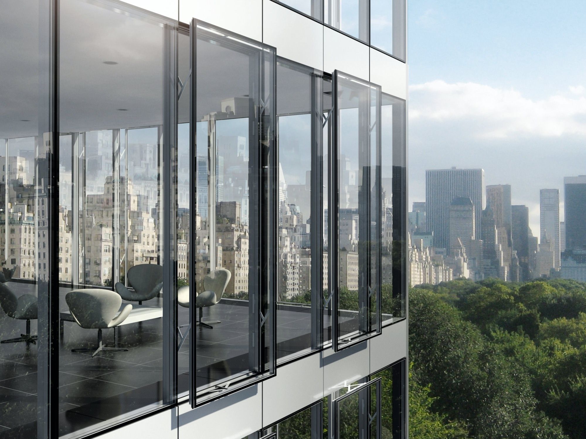 Schüco SFC 85 Structural glass facade By Schüco