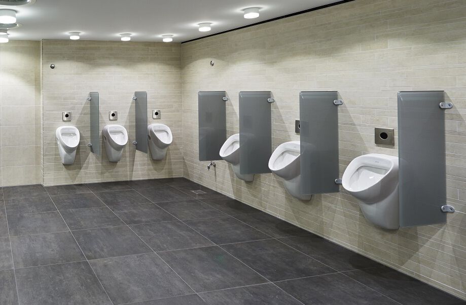 VENTO Toilet partition walls with touch-free doors By Schäfer ...