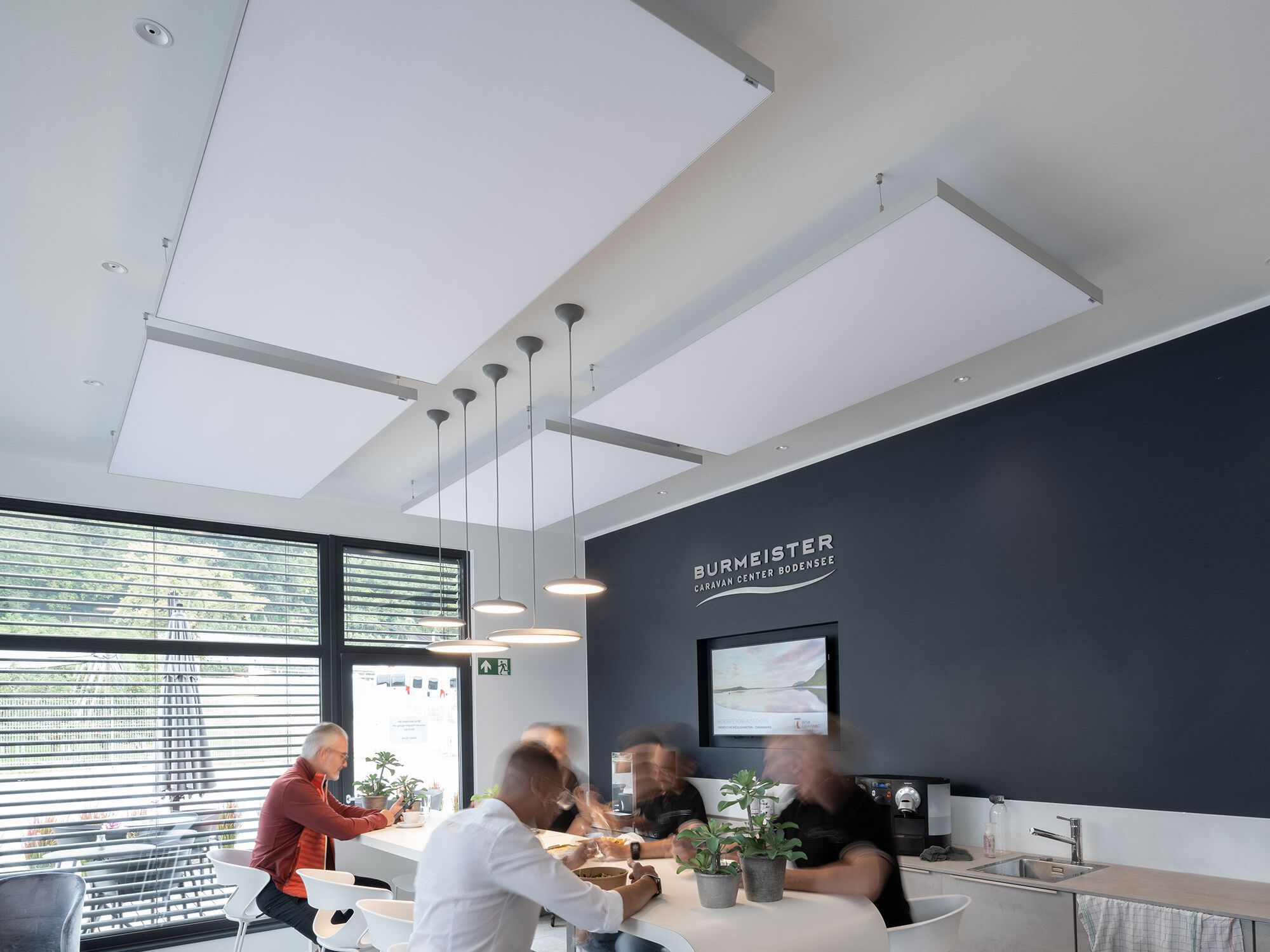 BASIC SKY Hanging acoustic panel By Schallsauger