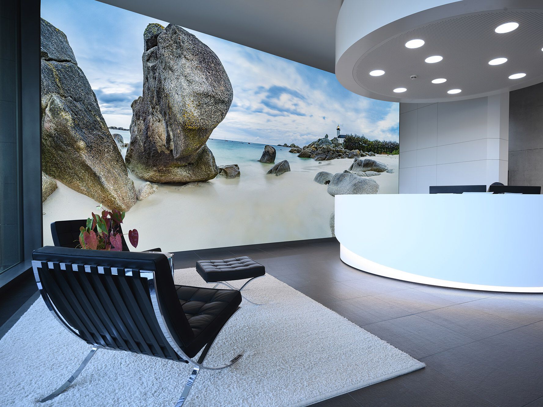 LED LIGHTBOXX WALL Parete divisoria By Schallsauger