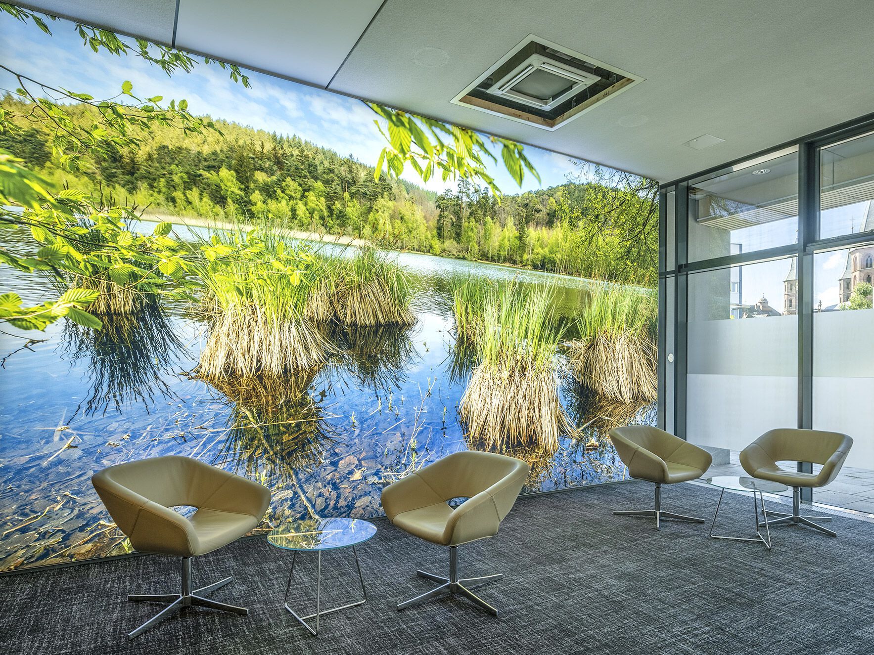 LED LIGHTBOXX WALL Partition wall By Schallsauger