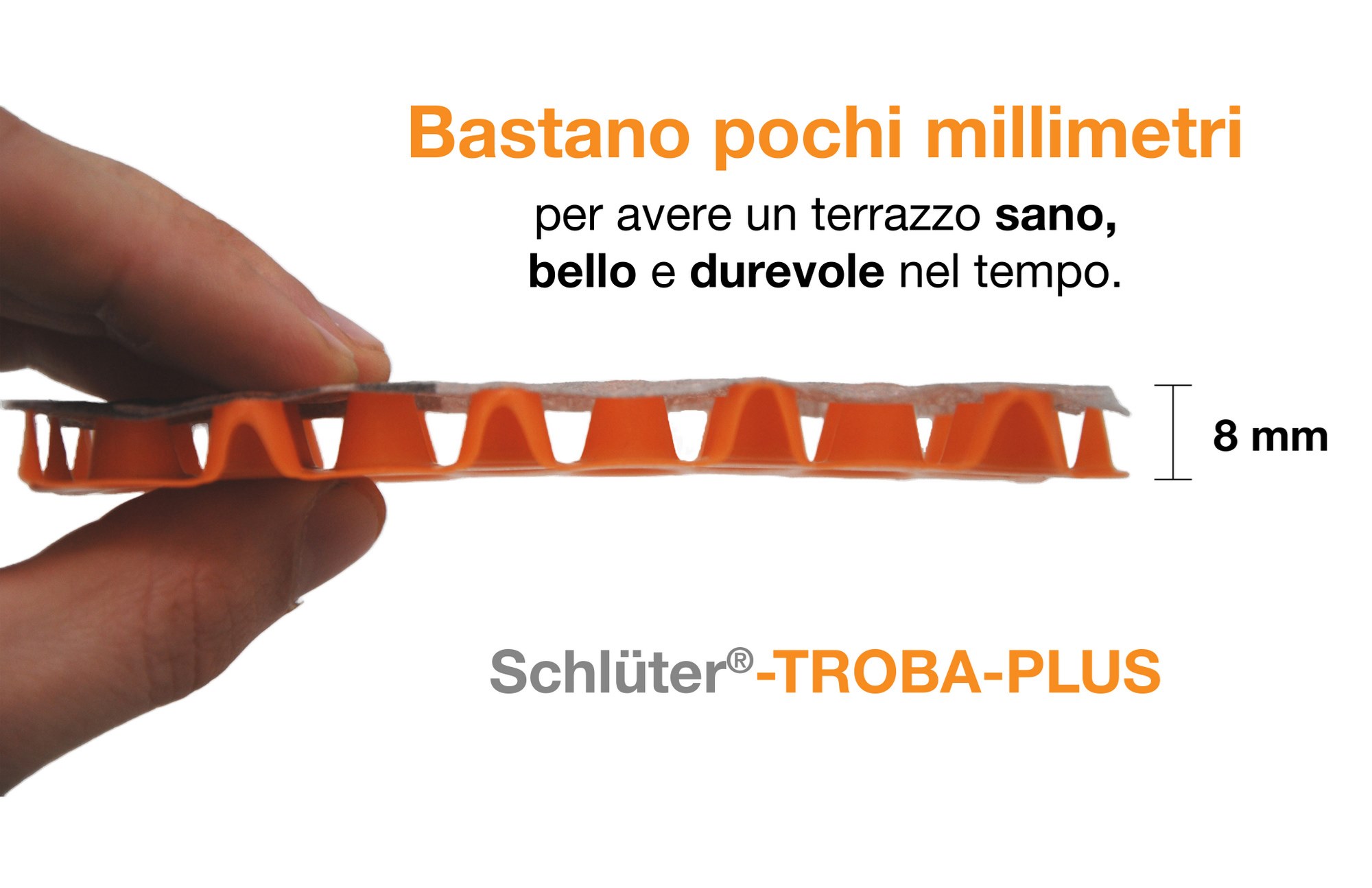 Sistema di drenaggio e protezione controterra Schlüter®-TROBA-PLUS ...