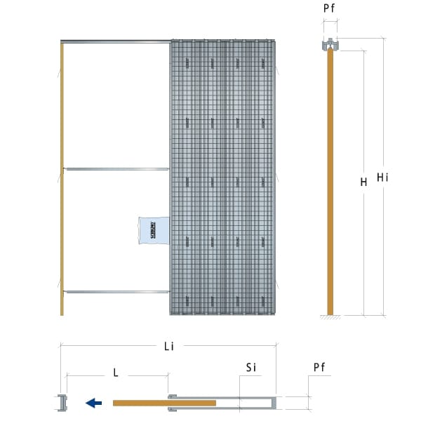 MAESTRO Counter frame By Scrigno