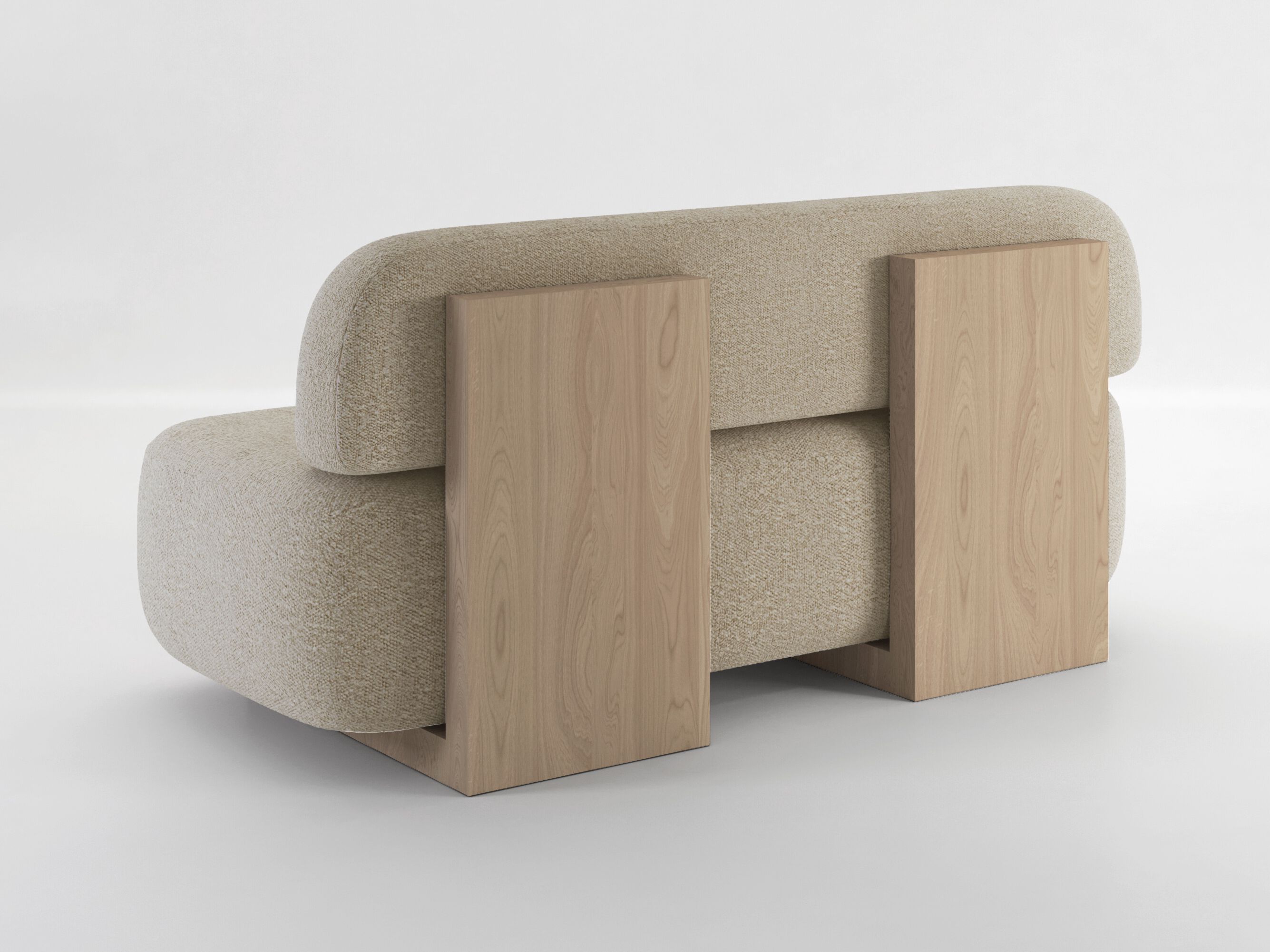 YOSHIDA Fabric sofa By Secolo